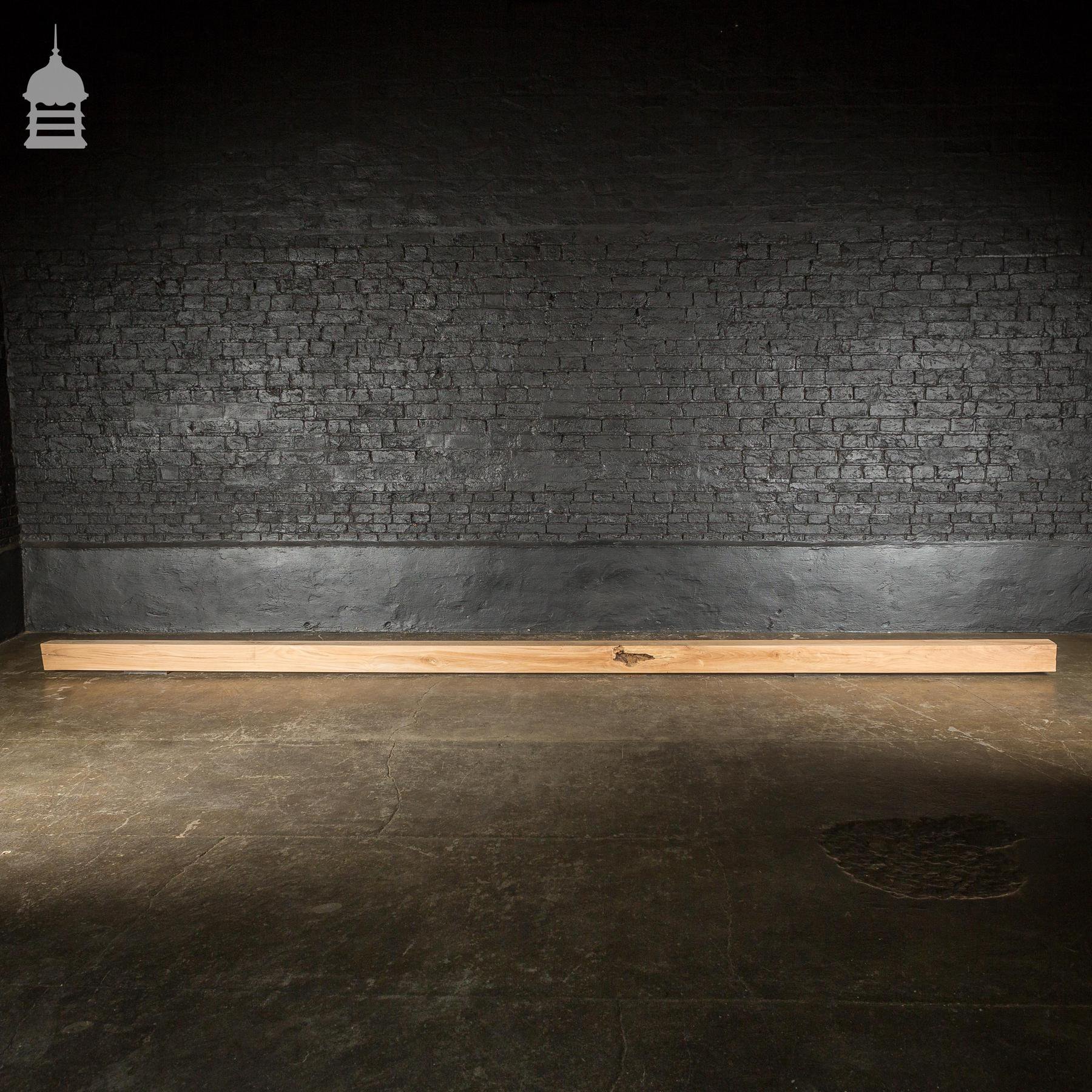 16ft Seasoned Oak 5" Square Edge Beam with Planed Finish | Norfolk ...