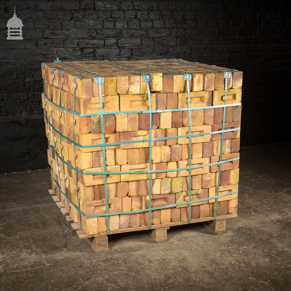 Batch of 540 2¾" Gold Fletton Bricks 2.75 inch | Norfolk Reclamation