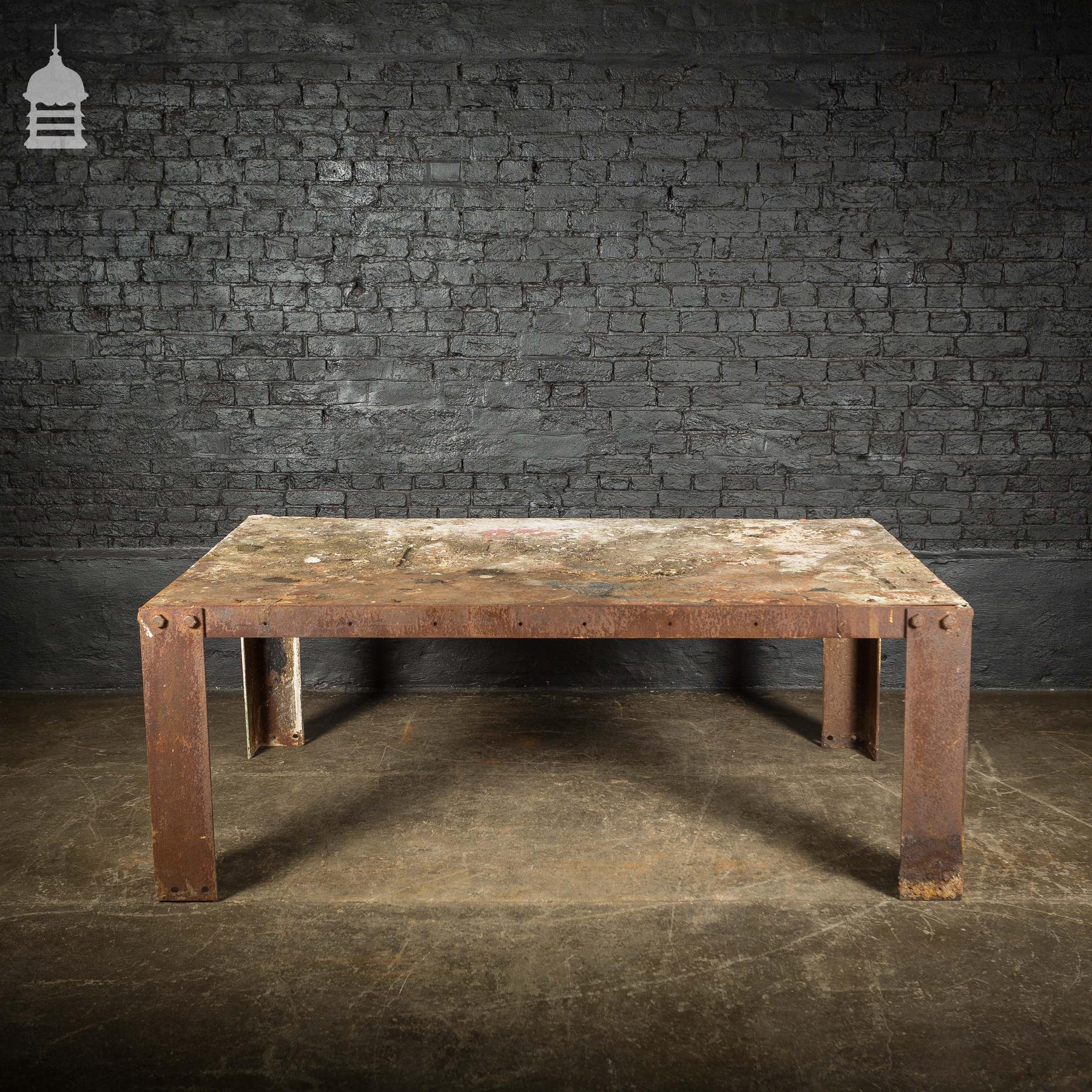 WWII Steel Morrison Air Raid Shelter Table | Norfolk Reclamation