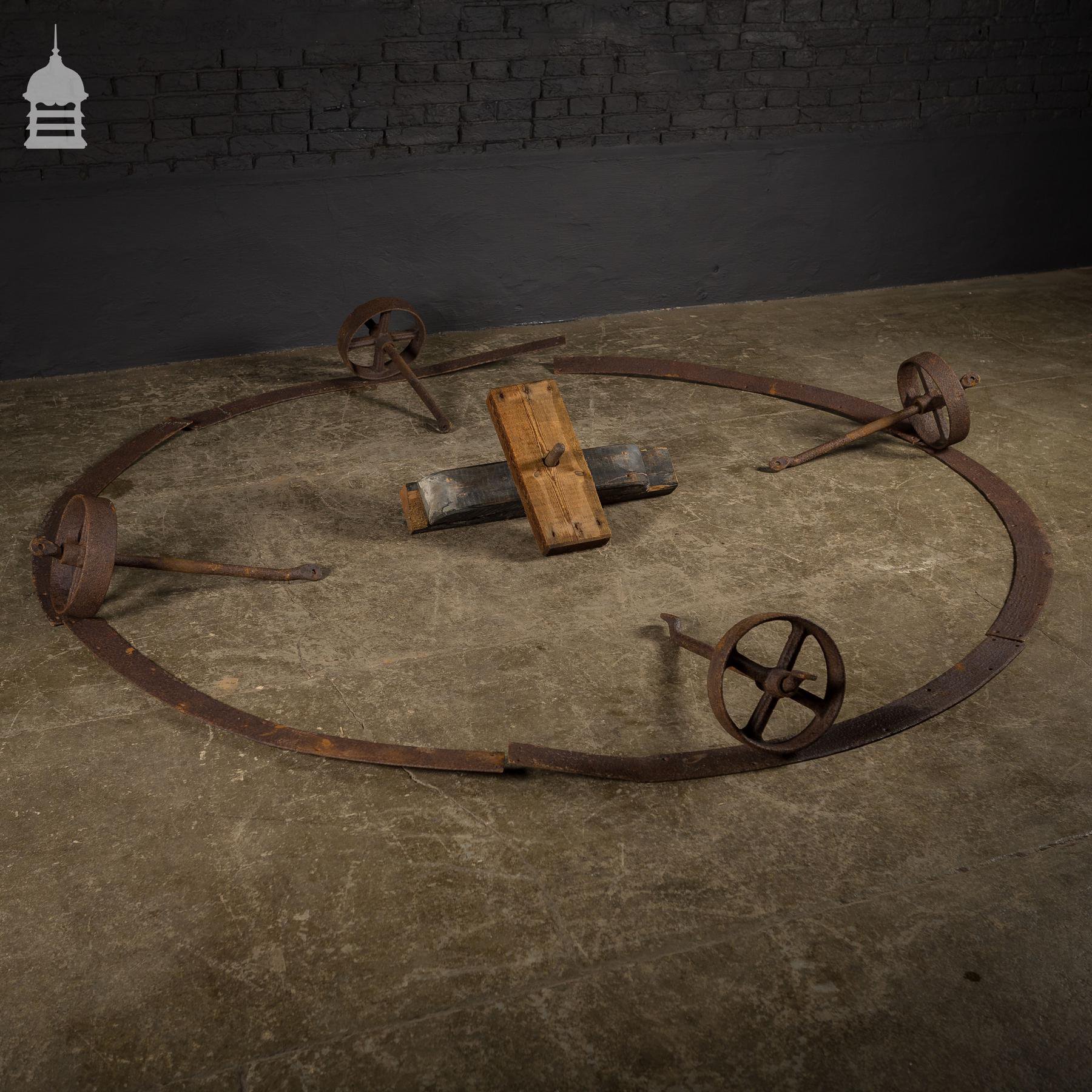 Reclaimed Cast and Wrought Iron Wheels Set from Boulton and Paul ...