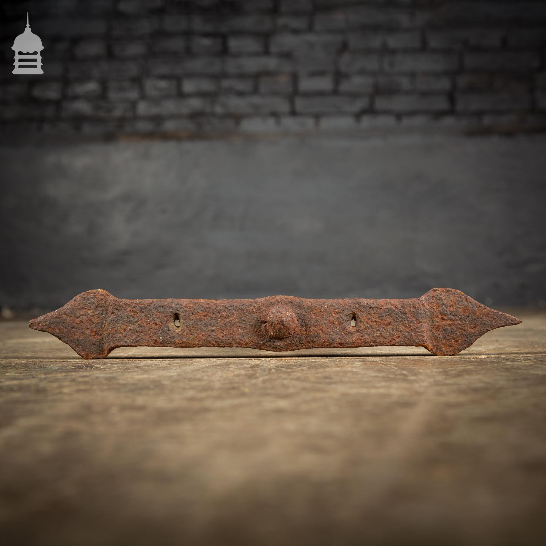 Small Blacksmith Made Wrought Iron Wall Tie Building Tie | Norfolk ...