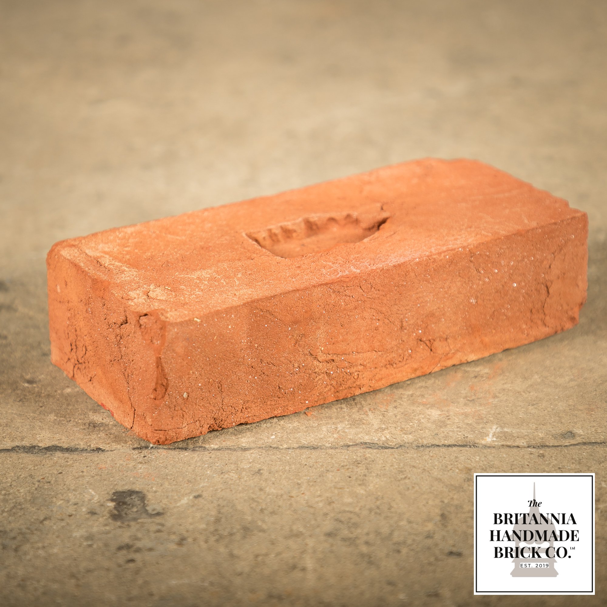 2 1/4" Handmade Red Brick, Period Style 2.25 Inch Facing Bricks ...