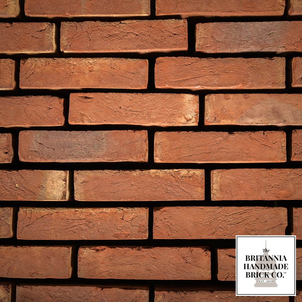 2" Handmade Red Brick, Period Style 2 Inch Facing Bricks | Norfolk ...