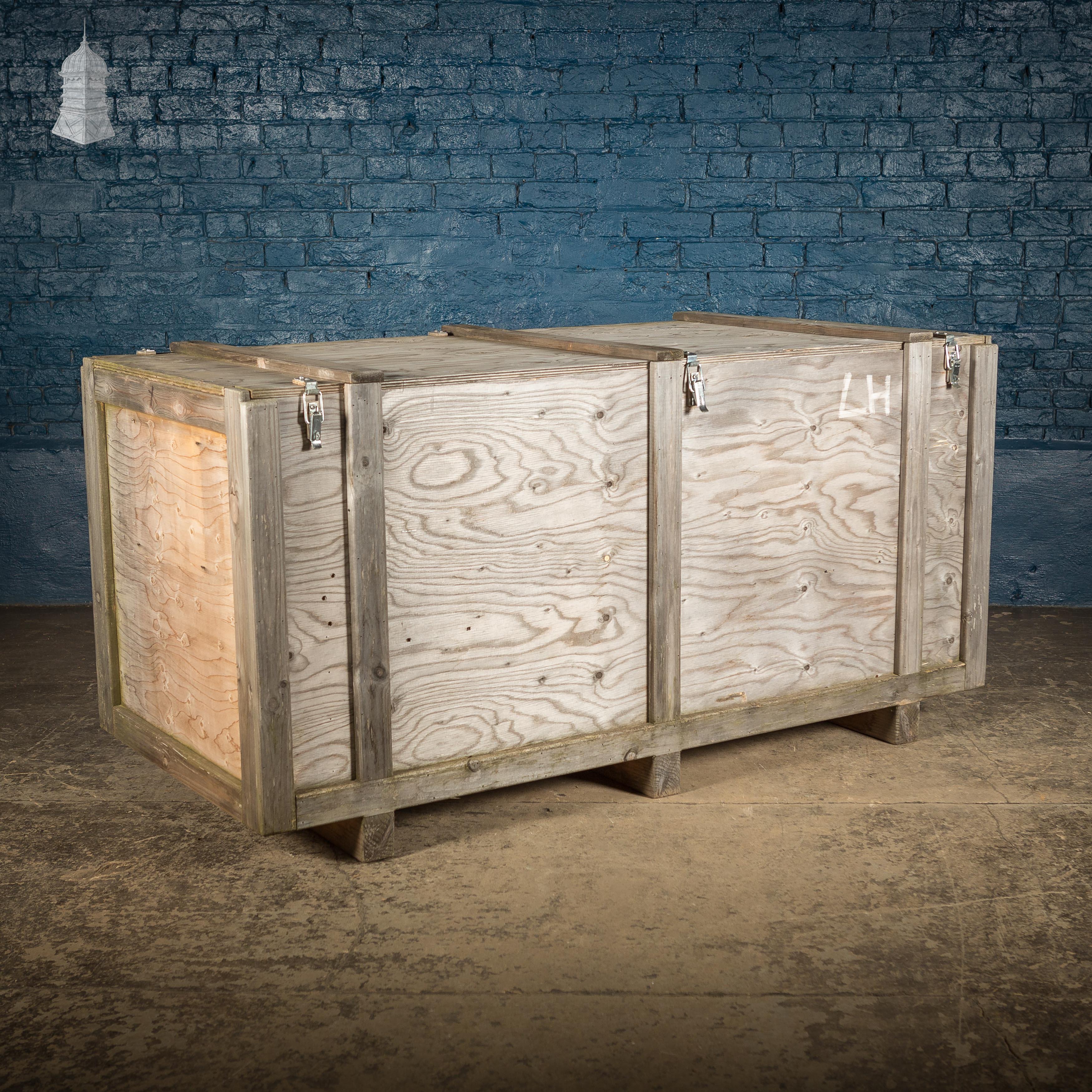 Large Wooden Aircraft Part Shipping Crate Box Reclaimed from a Norfolk ...