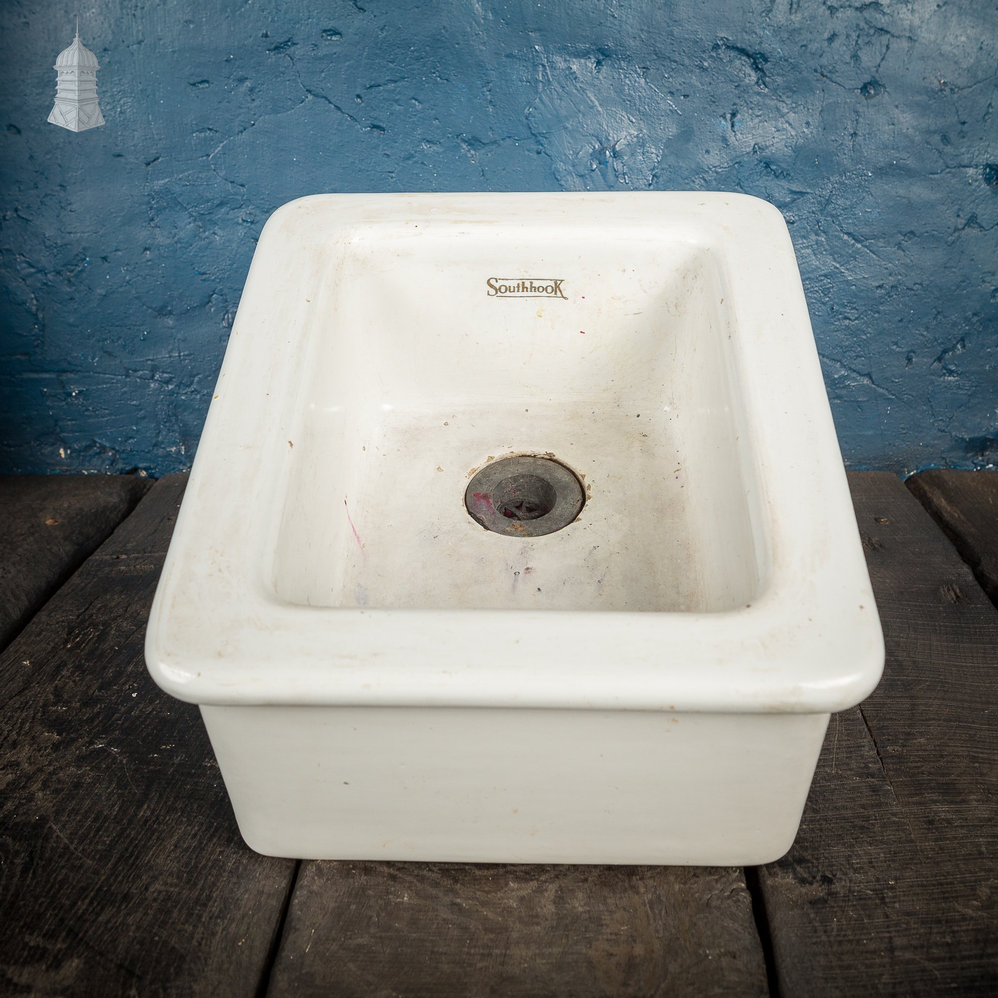 Small Southhook White School Science Lab Sink | Norfolk Reclamation