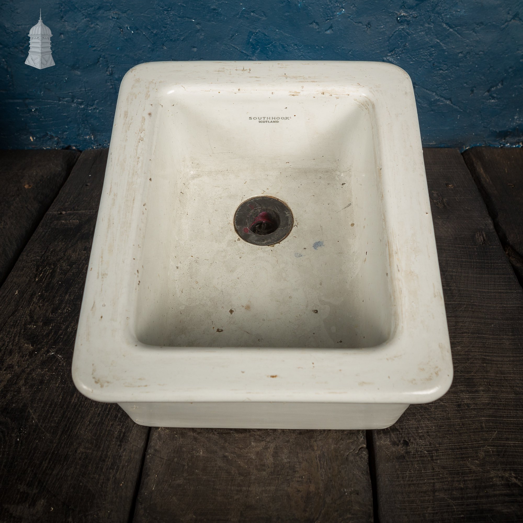 Small Southhook White School Science Lab Sink | Norfolk Reclamation