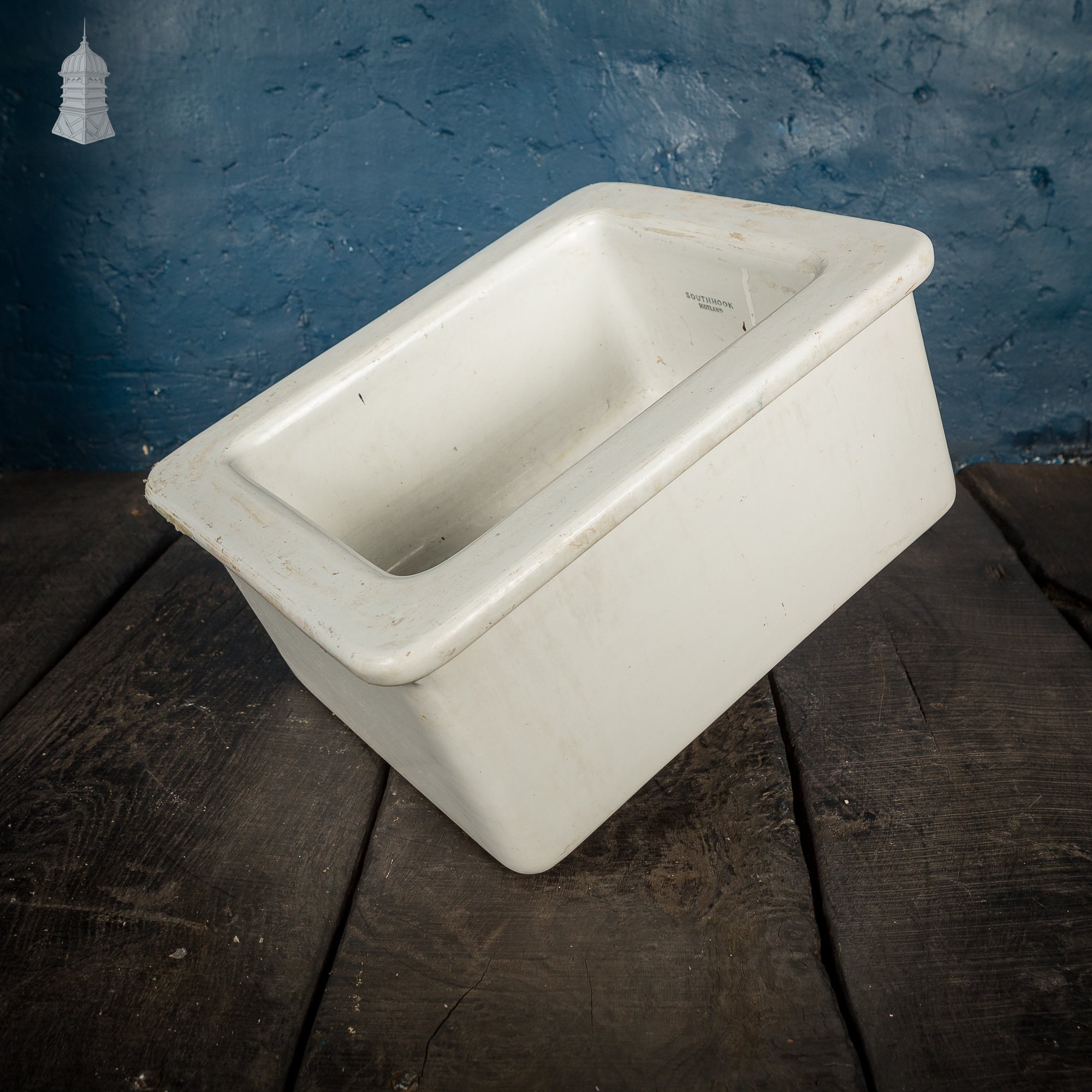 Small Southhook White School Science Lab Sink | Norfolk Reclamation