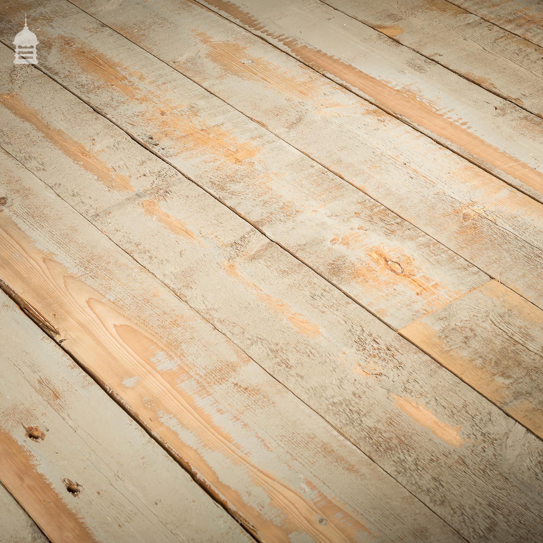 Batch of 40 Square Metres Wide Floorboards or Wall Cladding Cut from ...