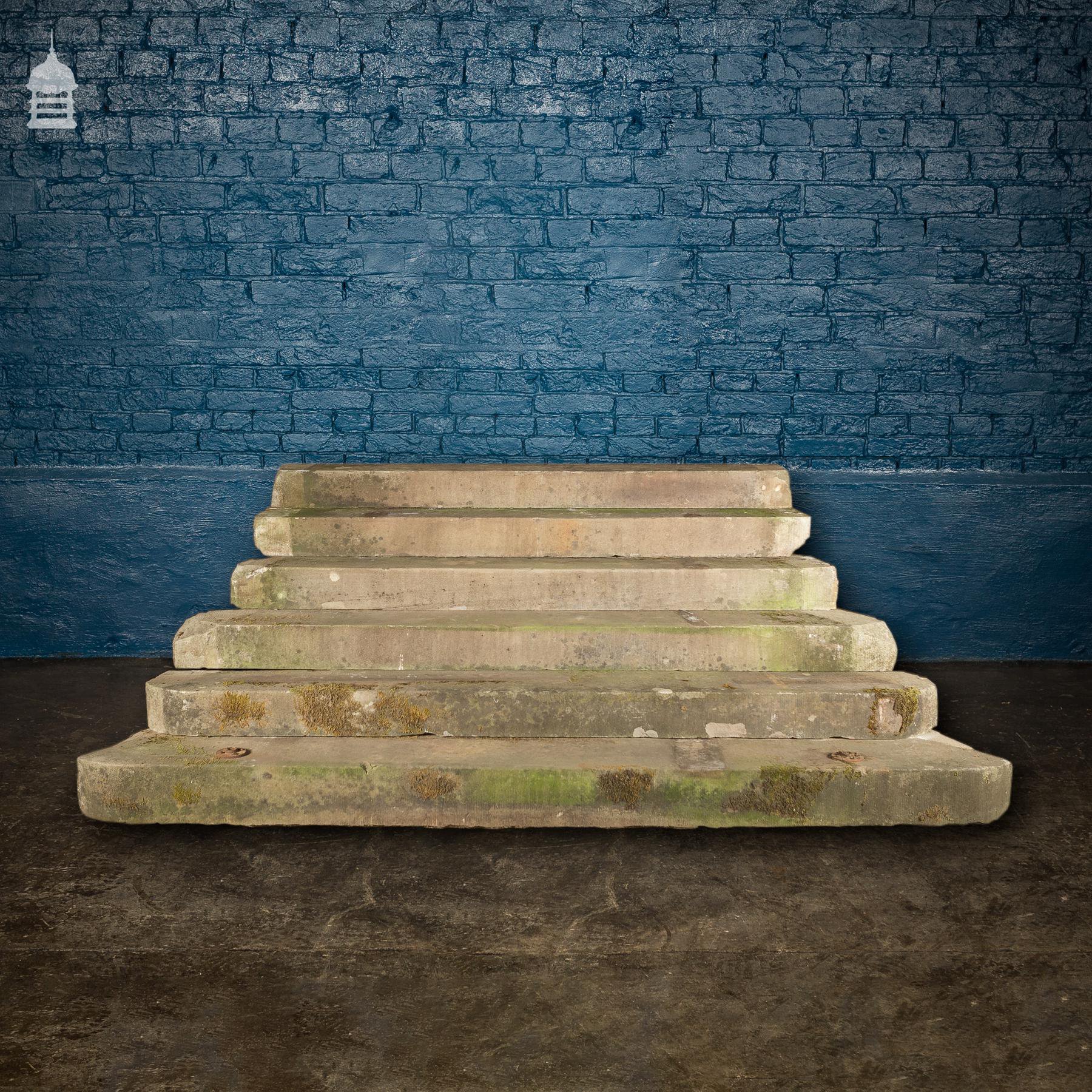 Early Victorian Grand Stone Entrance Steps | Norfolk Reclamation