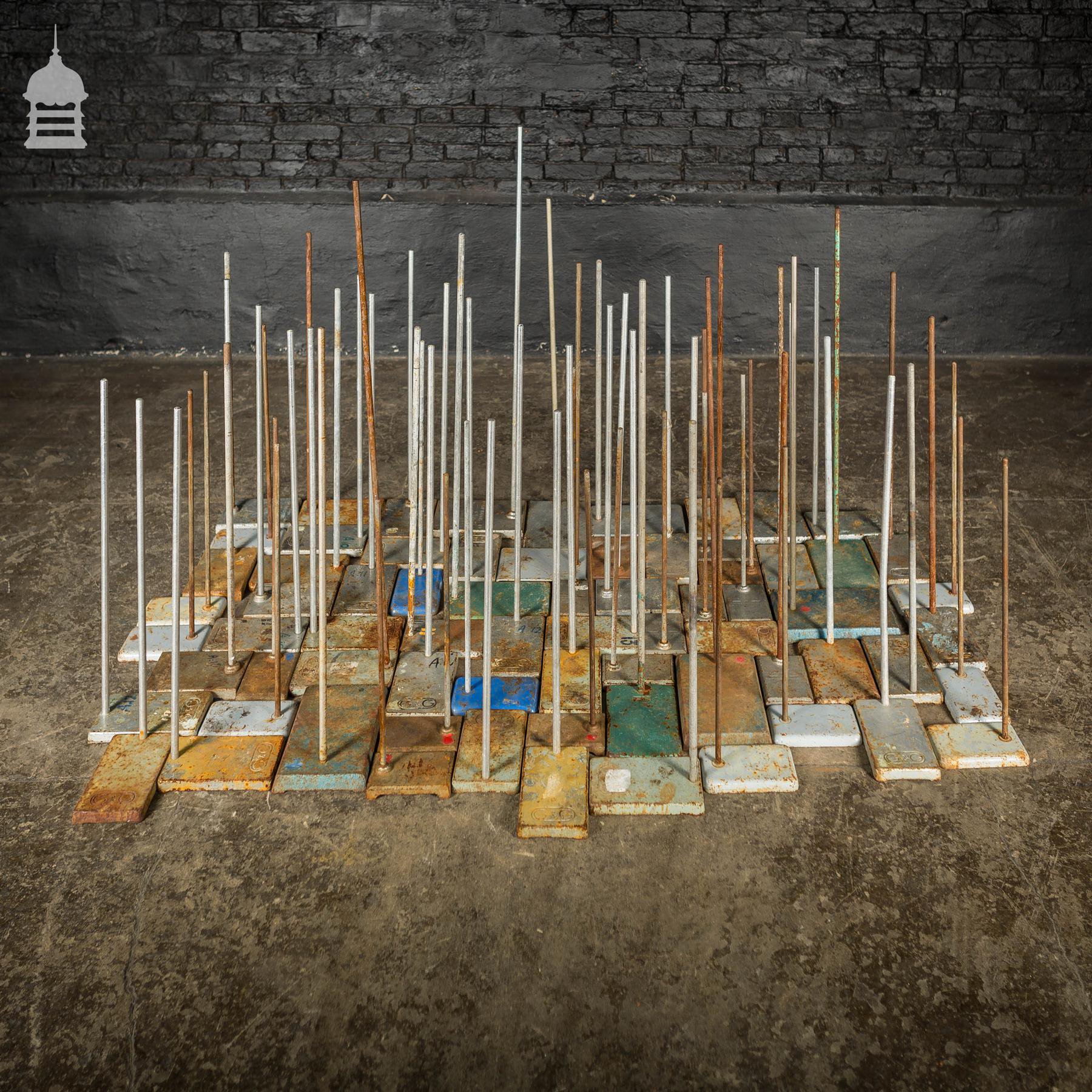 Batch of 70 Vintage Retort Stands School Chemistry Science Laboratory ...