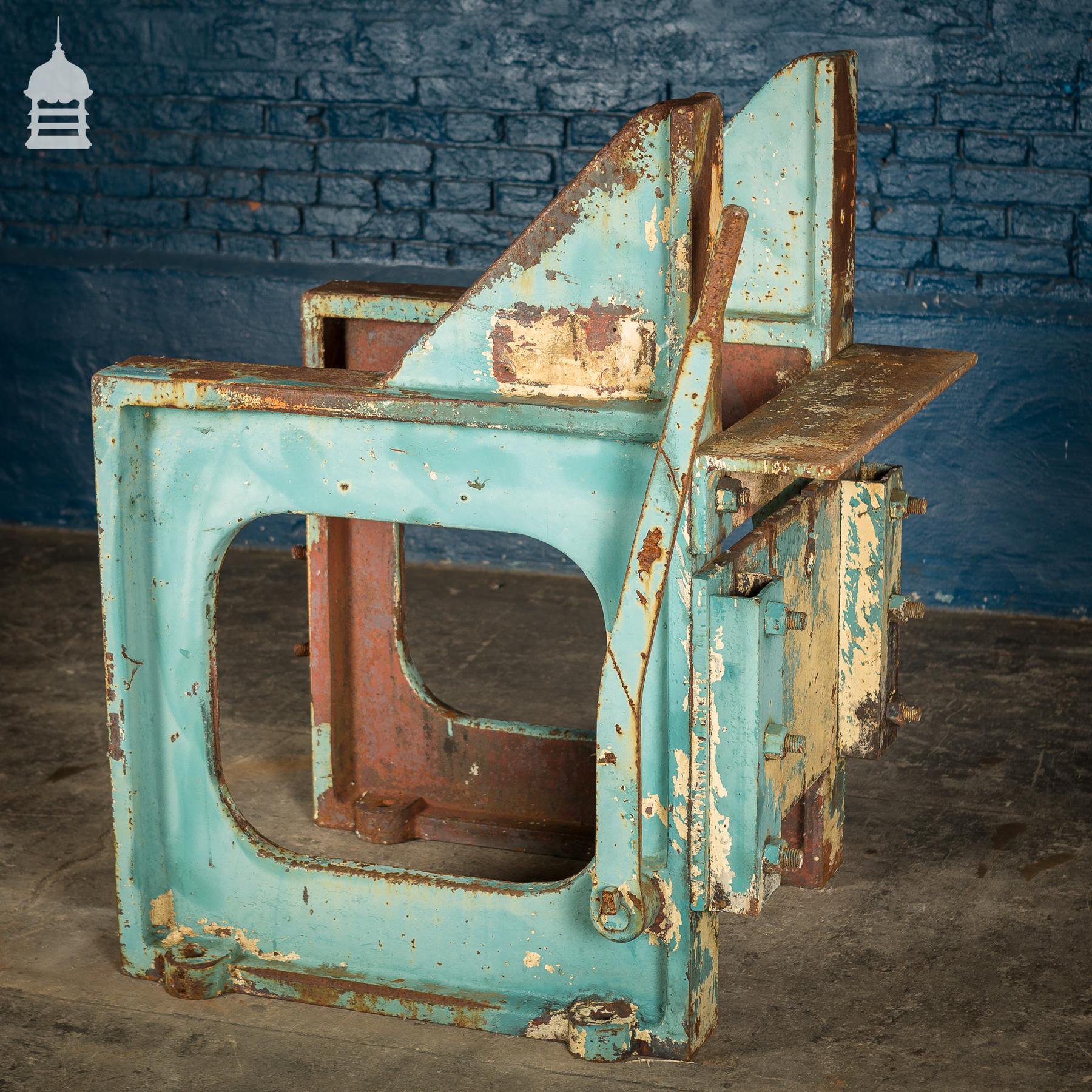 Vintage Cast Iron Industrial Machine Base | Norfolk Reclamation