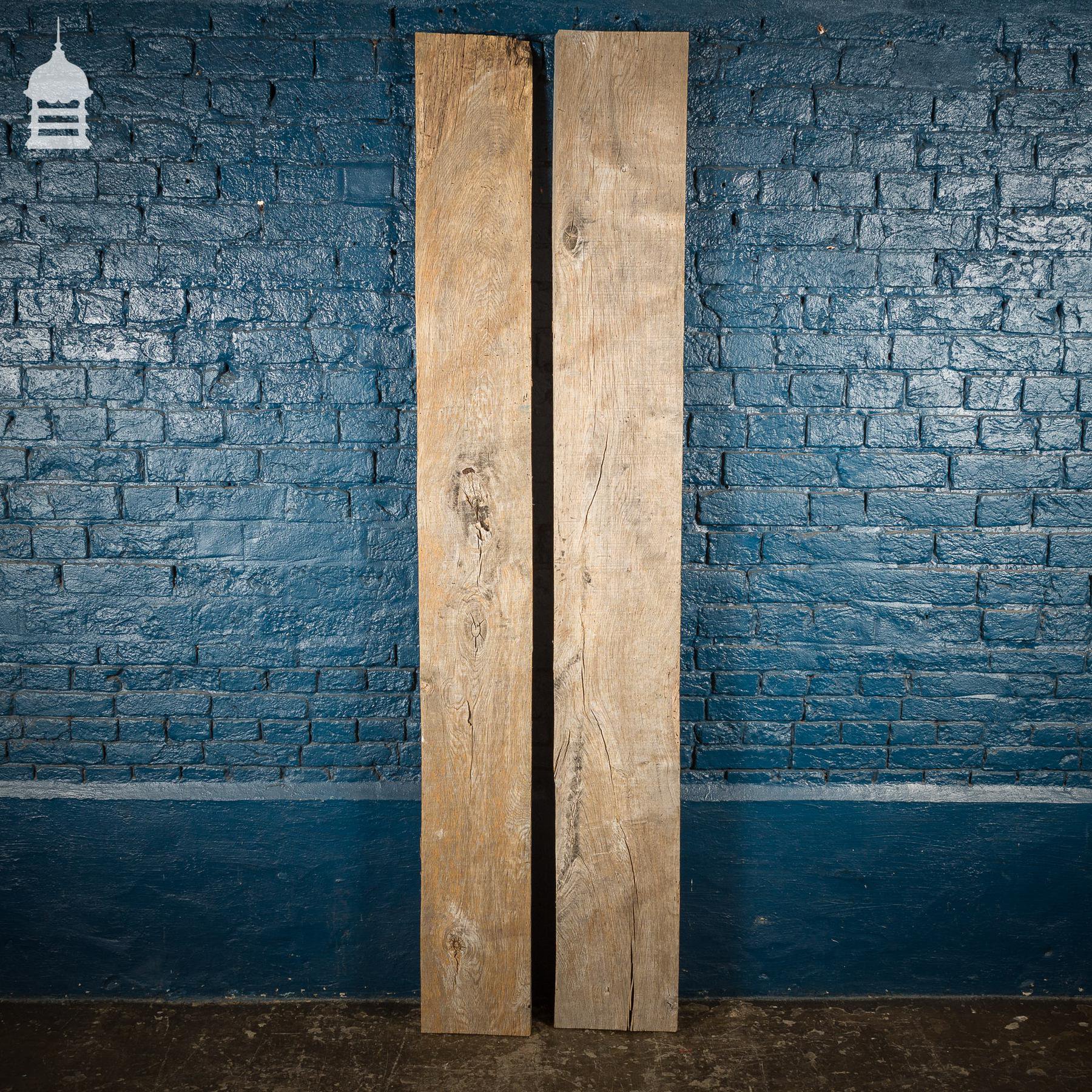 Pair of Seasoned Oak Planks | Norfolk Reclamation