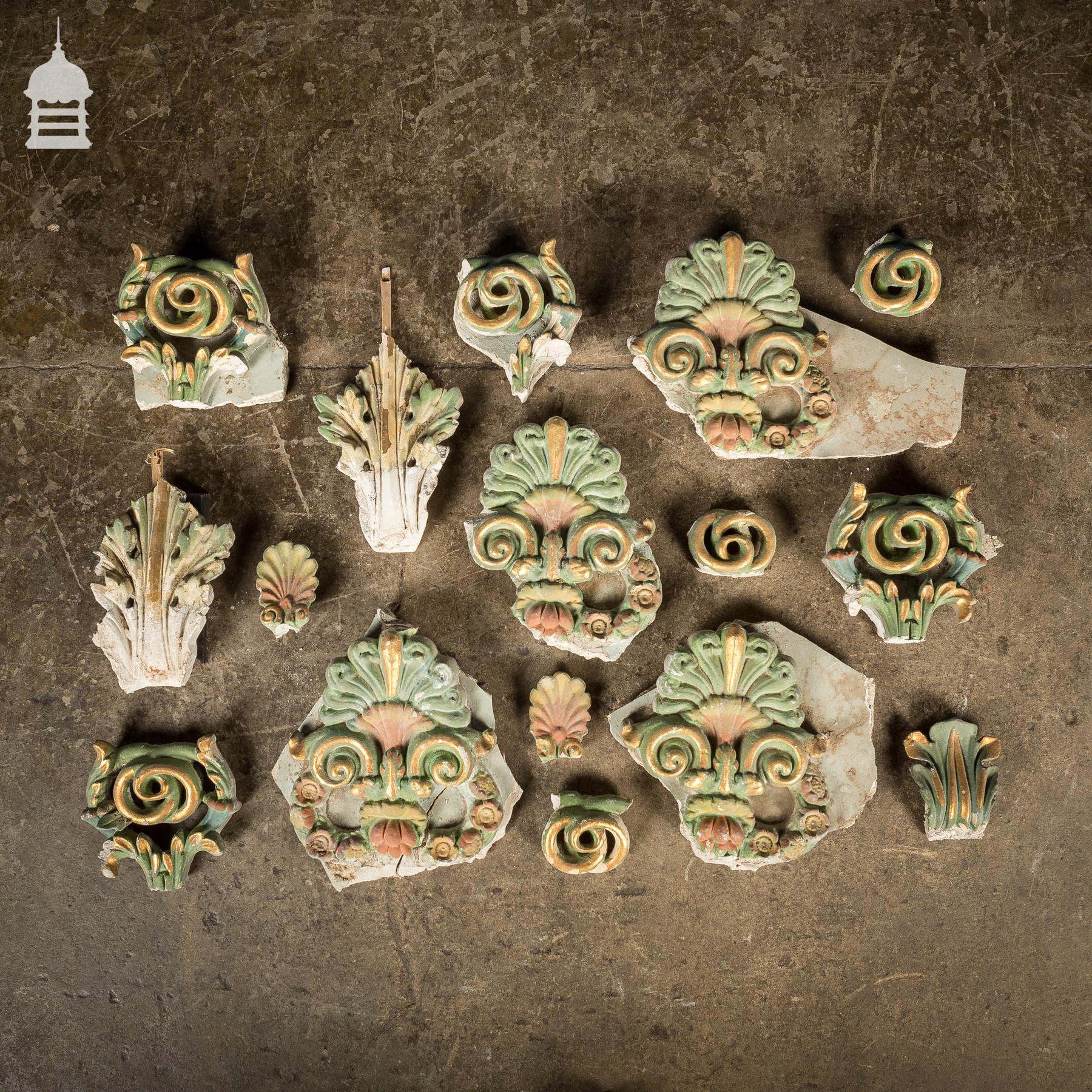 Collection of Georgian Architectural Plasterwork Elements | Norfolk ...