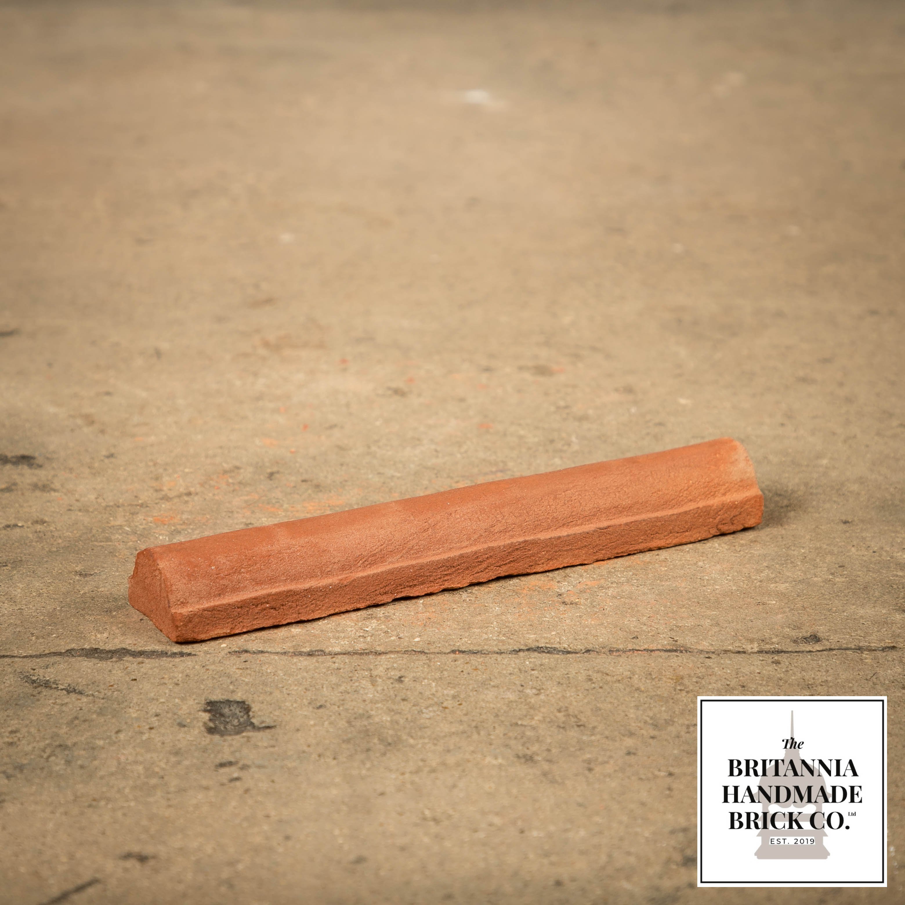 Stepped Bullnose String, Red Handmade Brick | Norfolk Reclamation