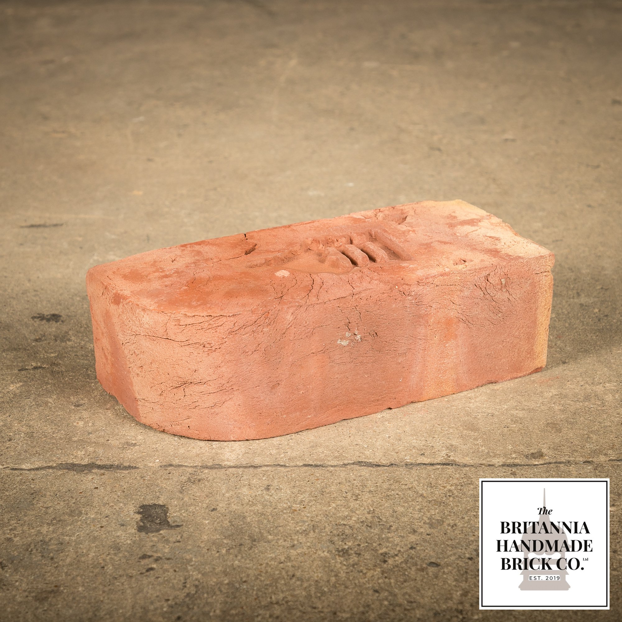 2 3/4” Single Bullnose, Handmade Period Style Red Brick | Norfolk ...
