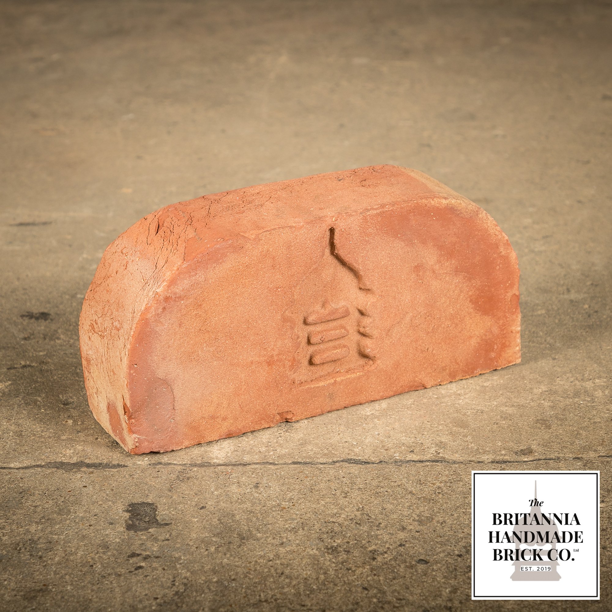 2 1/2” Double Bullnose, Handmade Period Style Red Brick | Norfolk ...