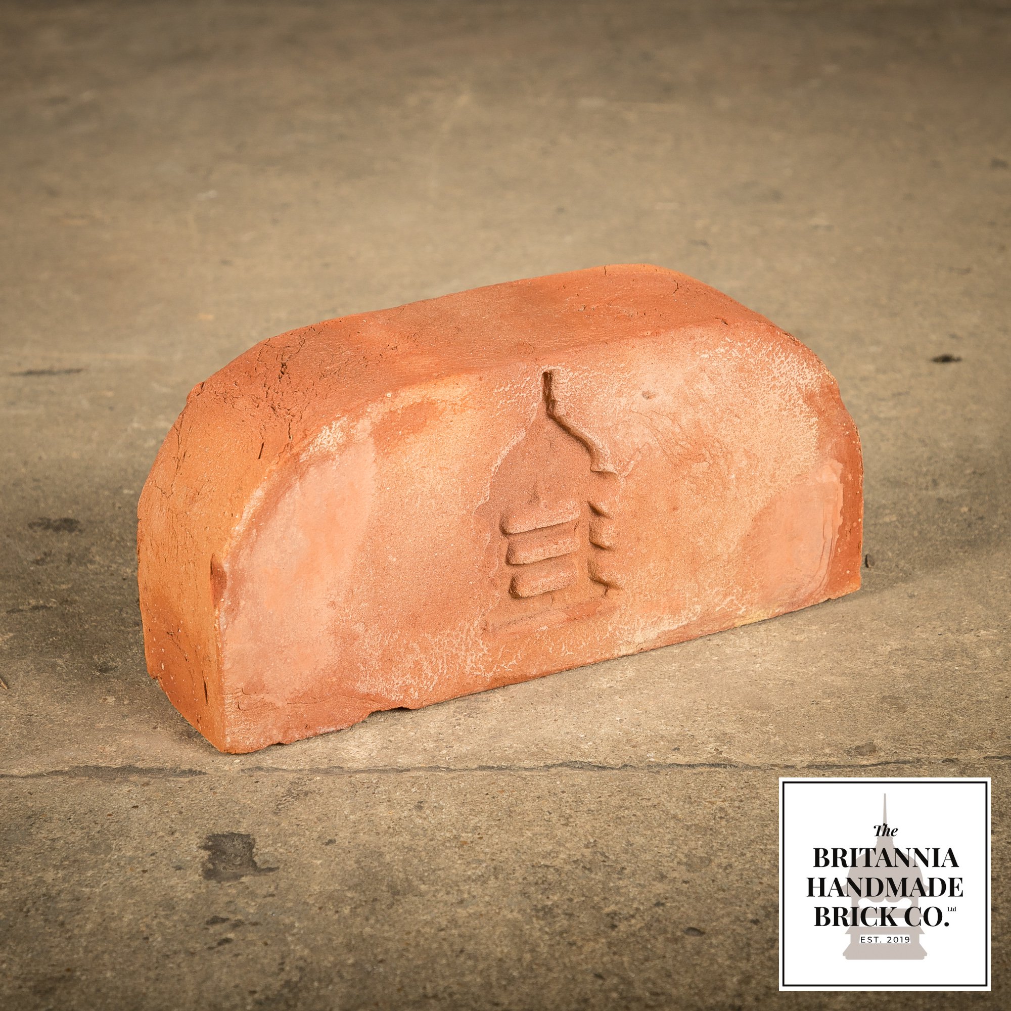 2 3/4” Double Bullnose, Handmade Period Style Red Brick | Norfolk ...