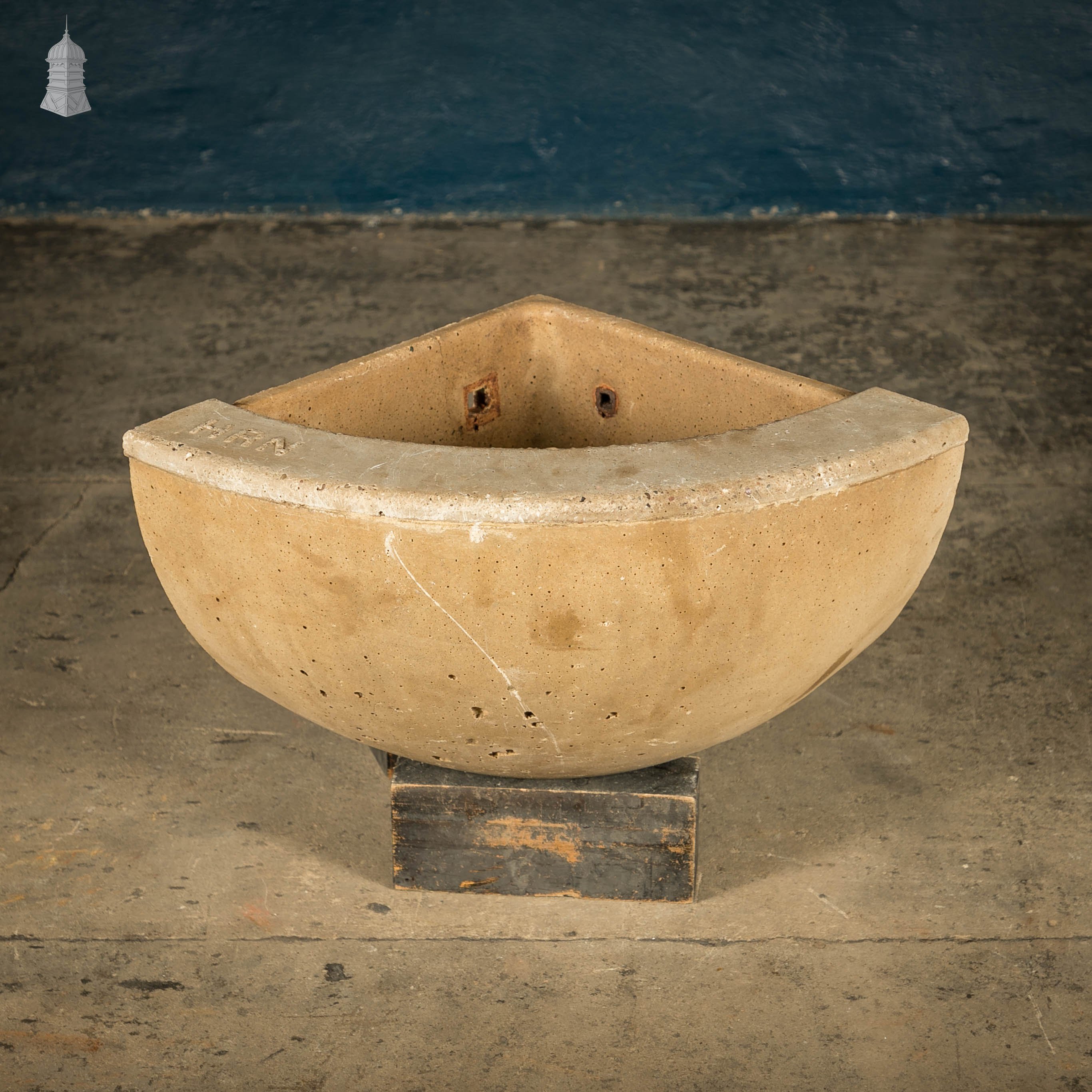Concrete Corner Manger Trough Feeder Reclaimed From St Johns Barracks ...