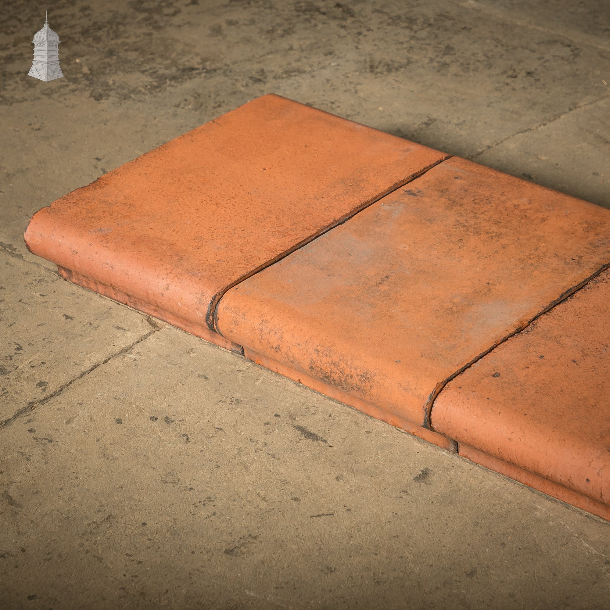 Terracotta Flat Top Wall Copings | Norfolk Reclamation