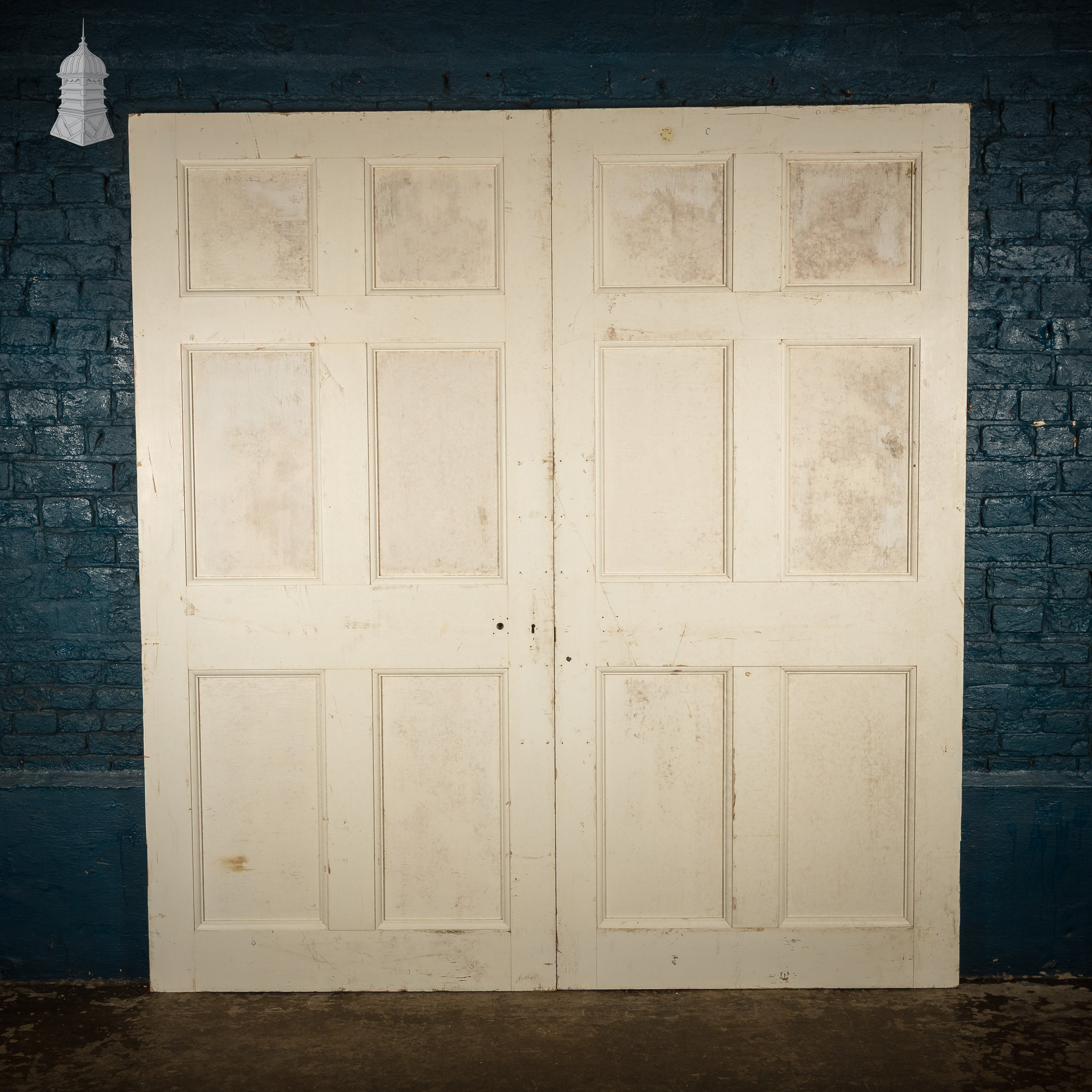 Moulded Double Doors, 6 Panel Layout | Norfolk Reclamation