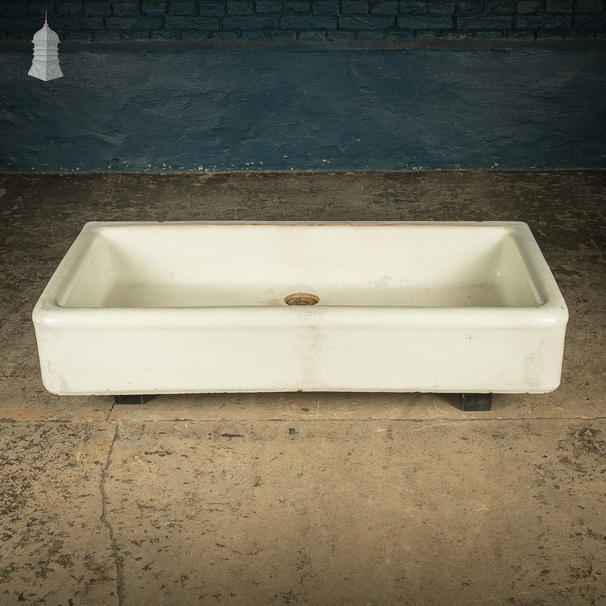 4ft Trough Sink, Double Return Shallow Belfast Butler Sink | Norfolk ...