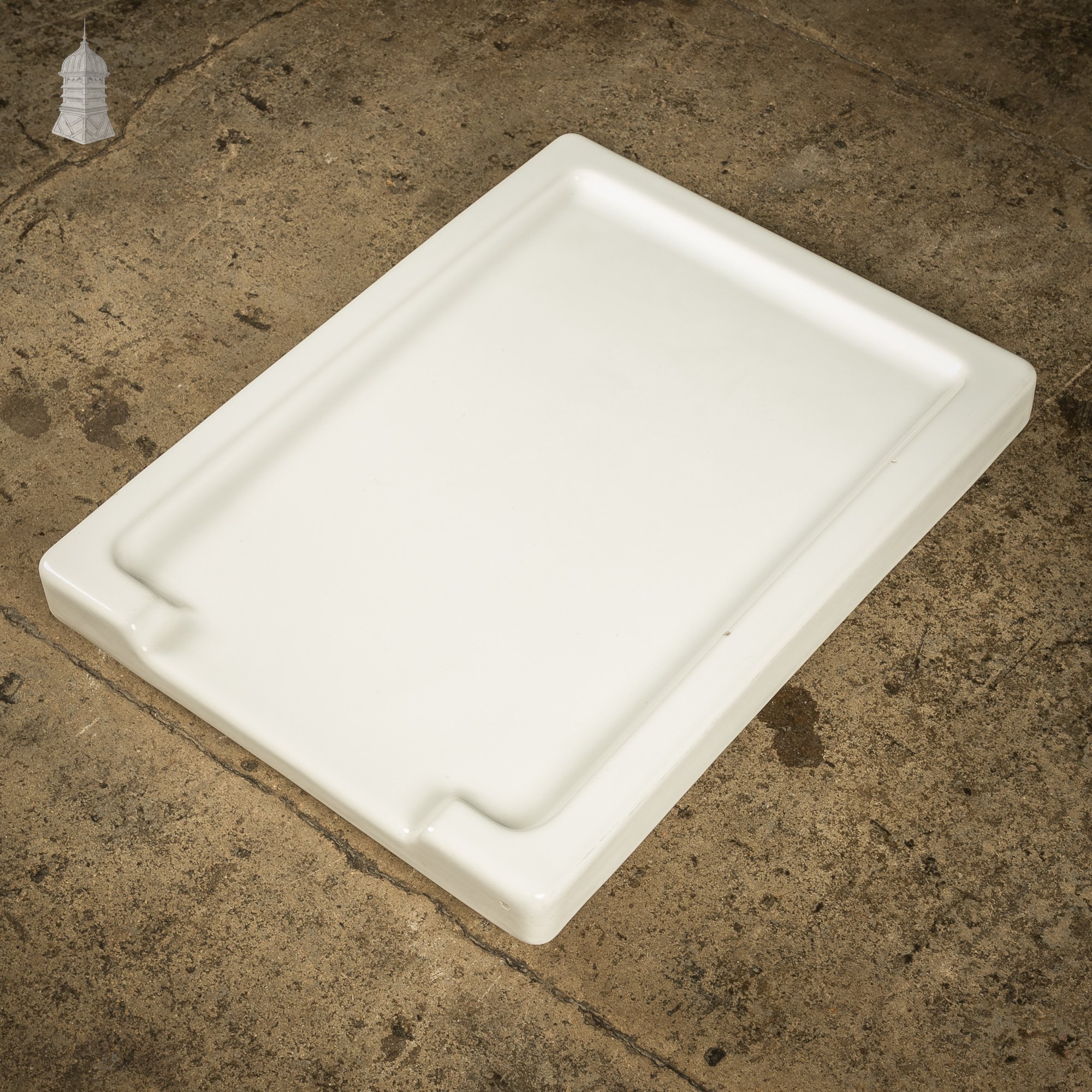 Vintage White Glazed Drainer Sluice For Belfast or Butler Sink ...
