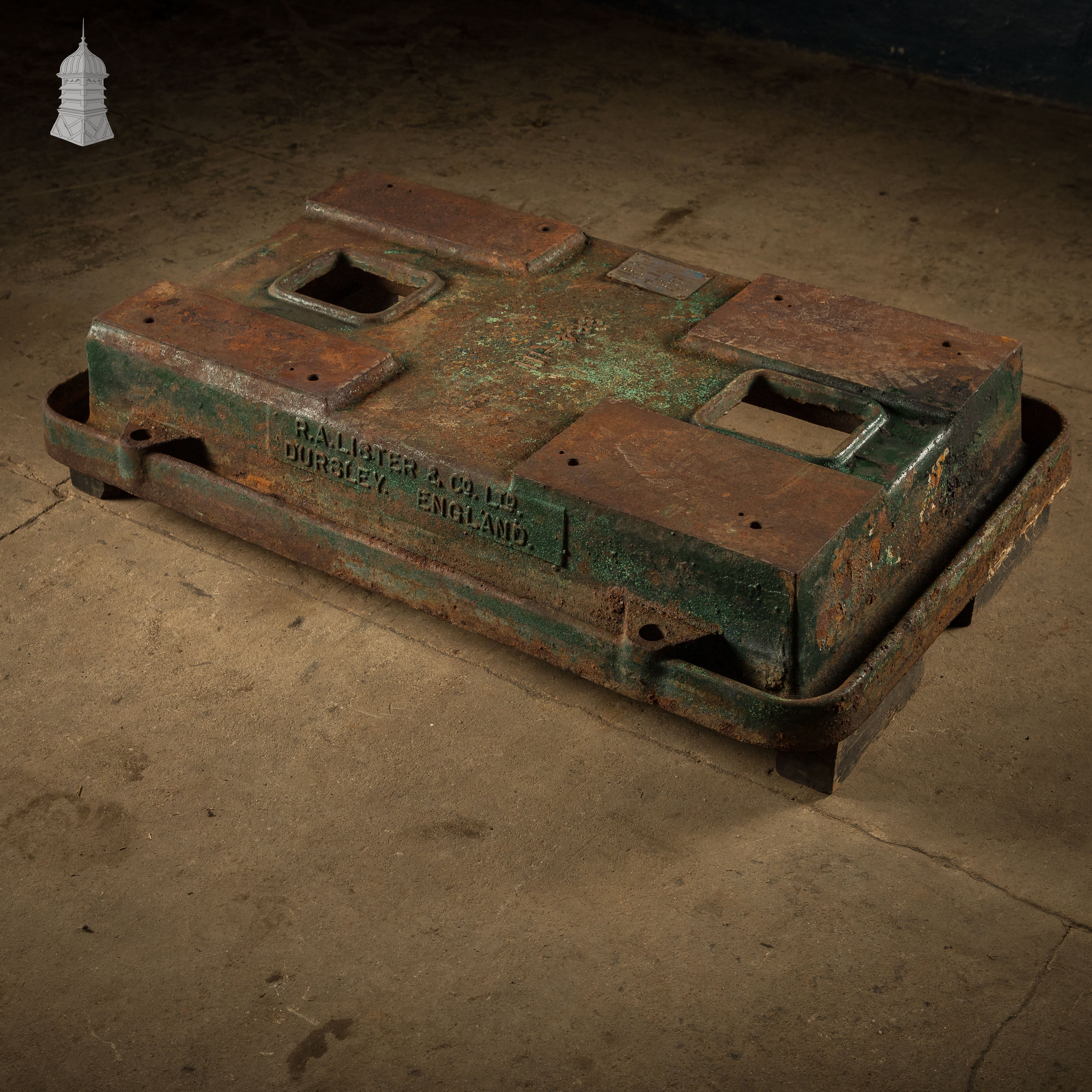 Industrial Machine Base by R. A. Lister & Co, Cast Iron | Norfolk ...