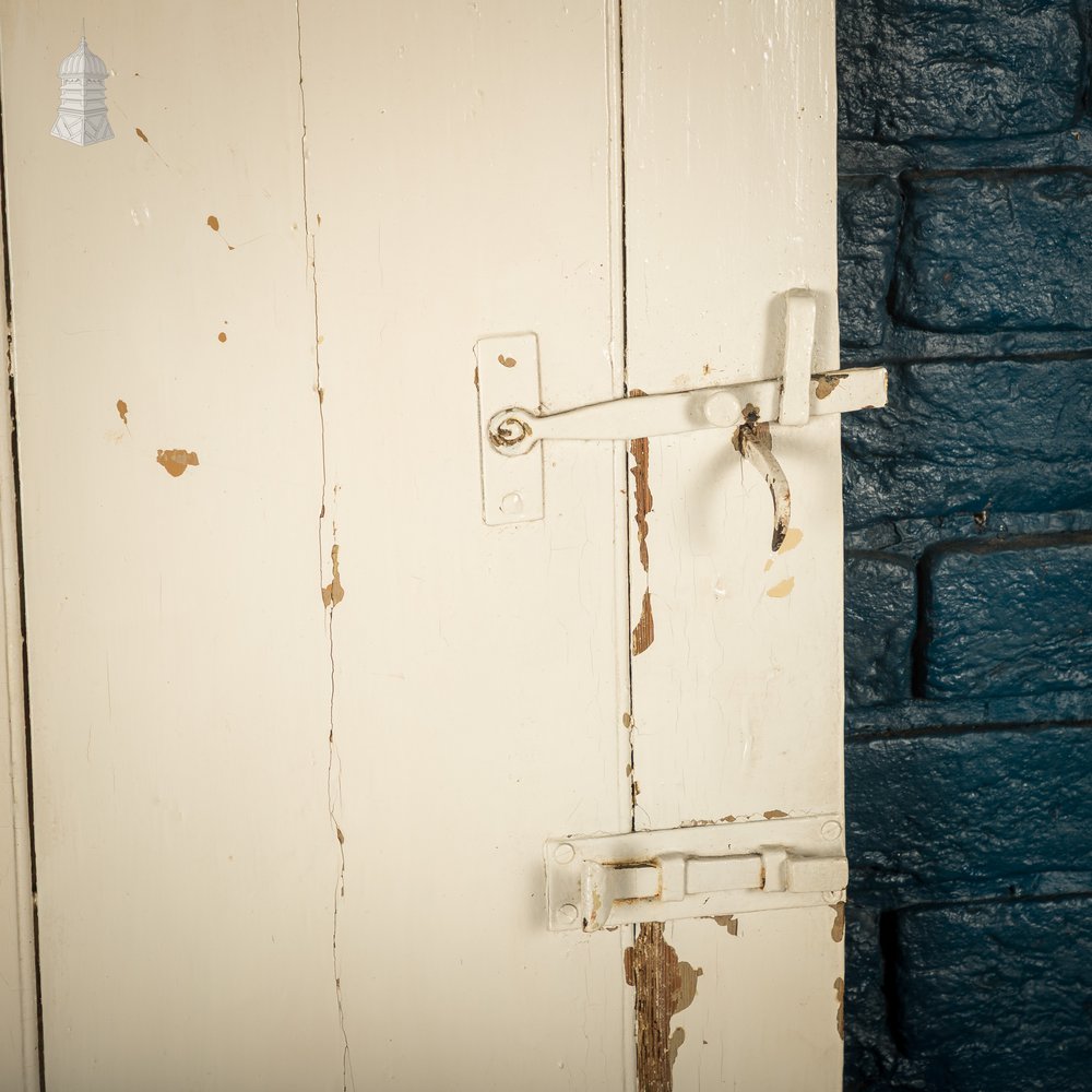 Ledged Plank Cottage Door, Reclaimed Distressed Paint | Norfolk Reclamation