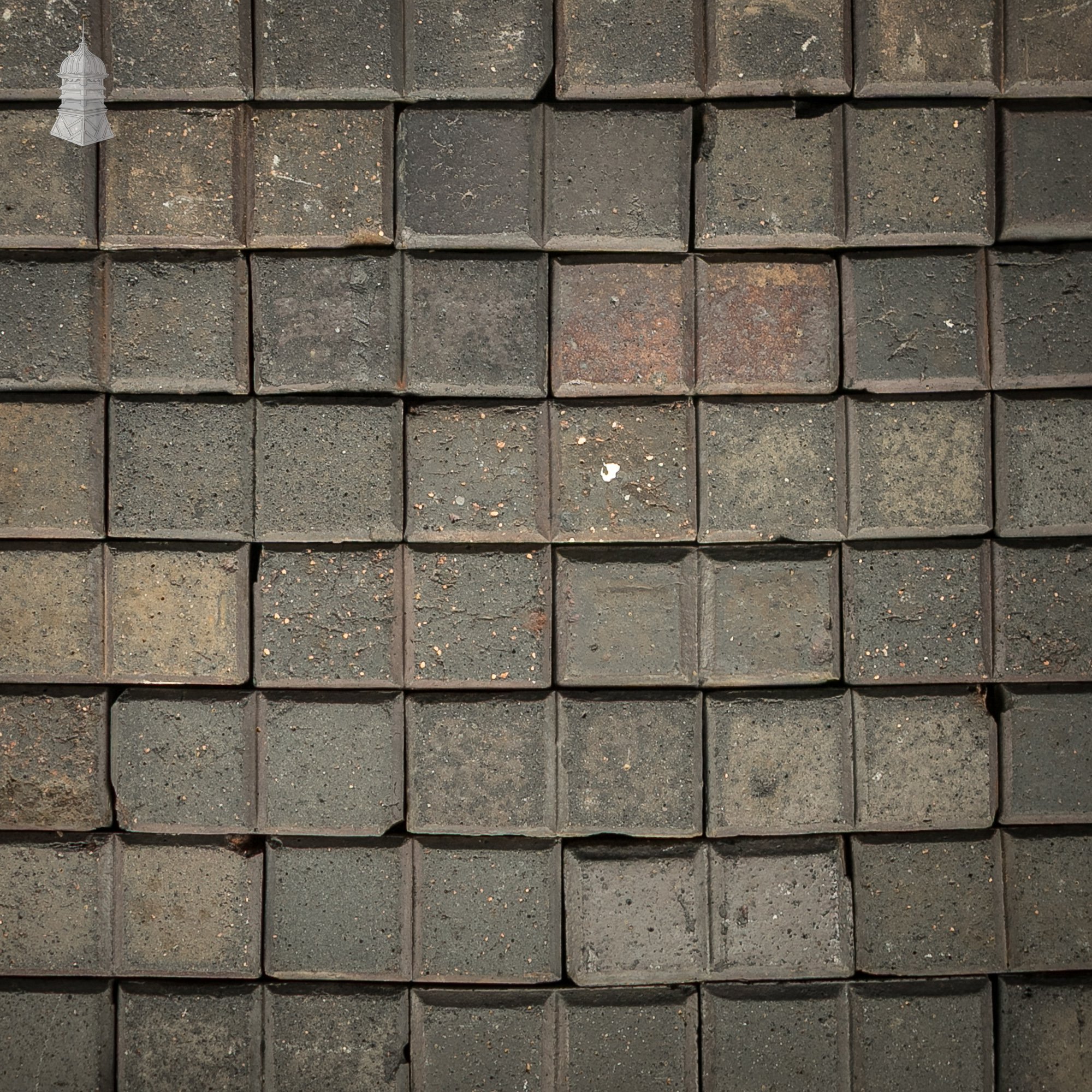 Reclaimed Stable Bricks, 810 Pavers, Staffordshire Blue Doubles ...