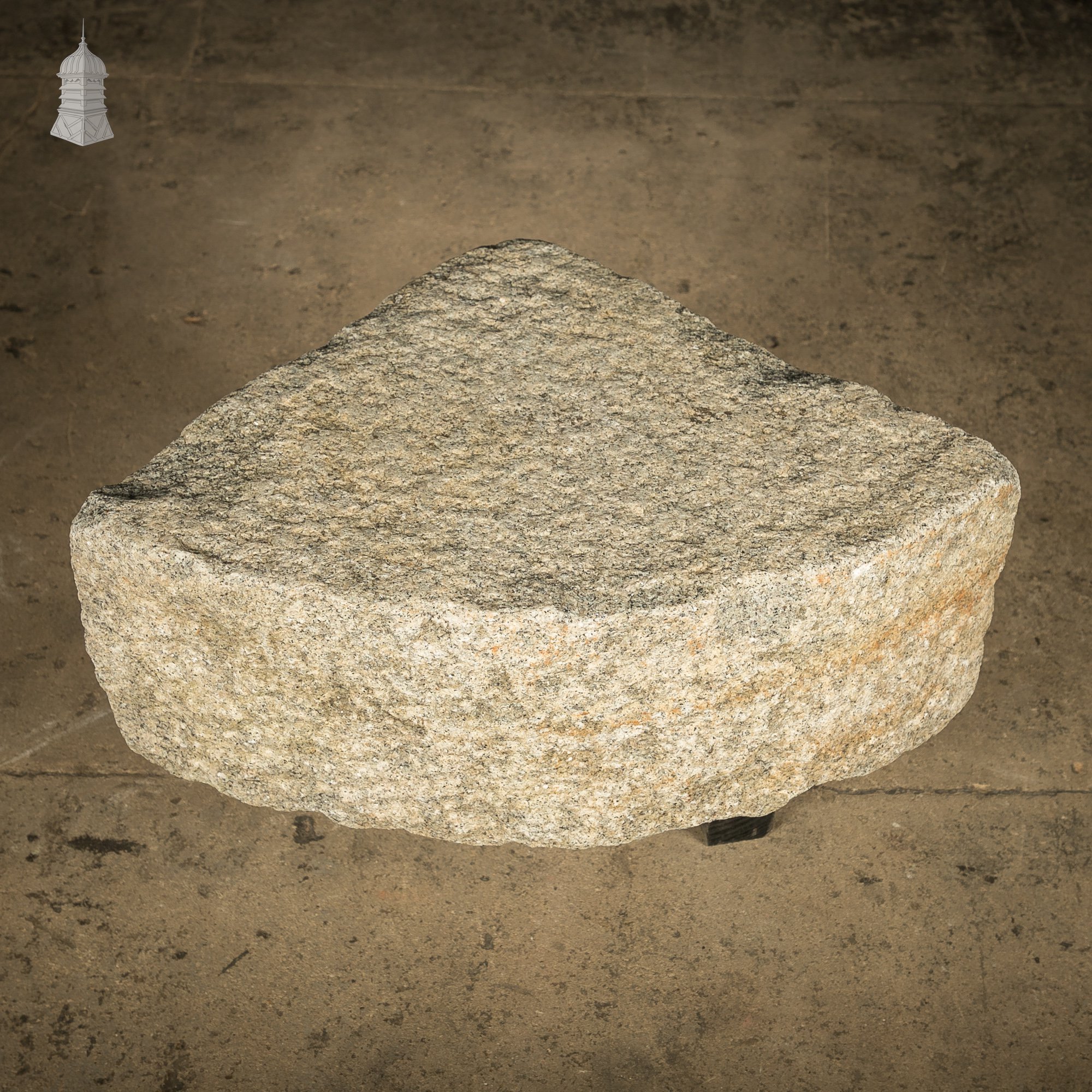Granite Corner Kerb Stone, Reclaimed | Norfolk Reclamation