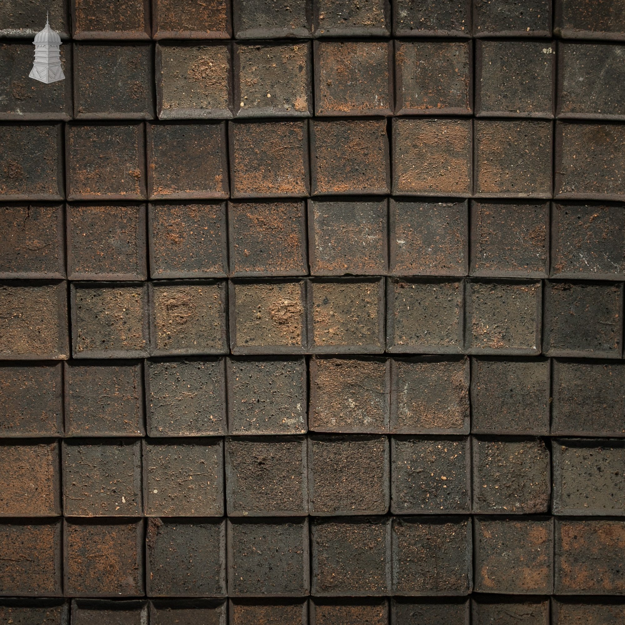 Reclaimed Stable Bricks, 258 Pavers, Worn Face, Staffordshire Blue 2 ...