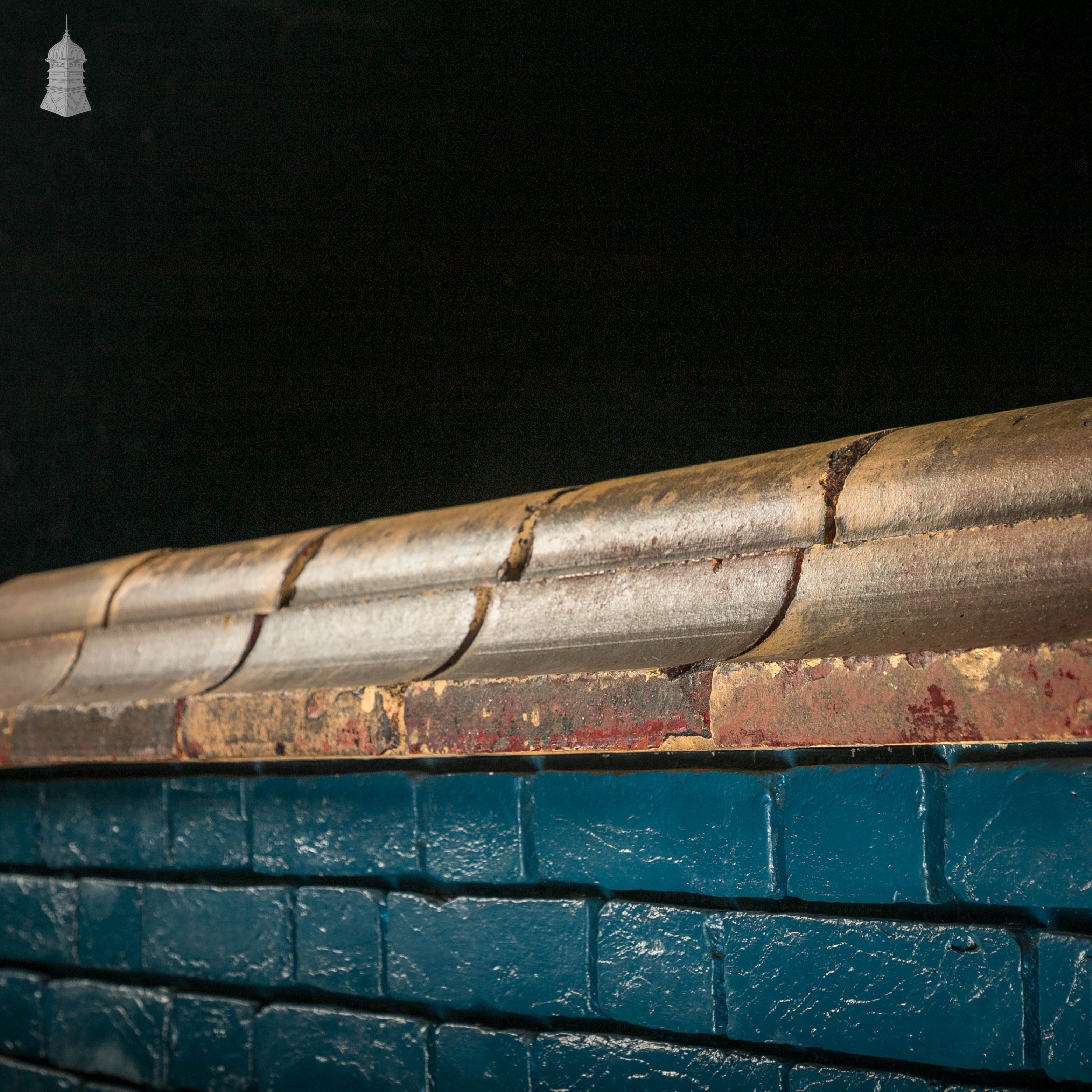 Bishops Hat Copings, Glazed Buff Wall Coping | Norfolk Reclamation