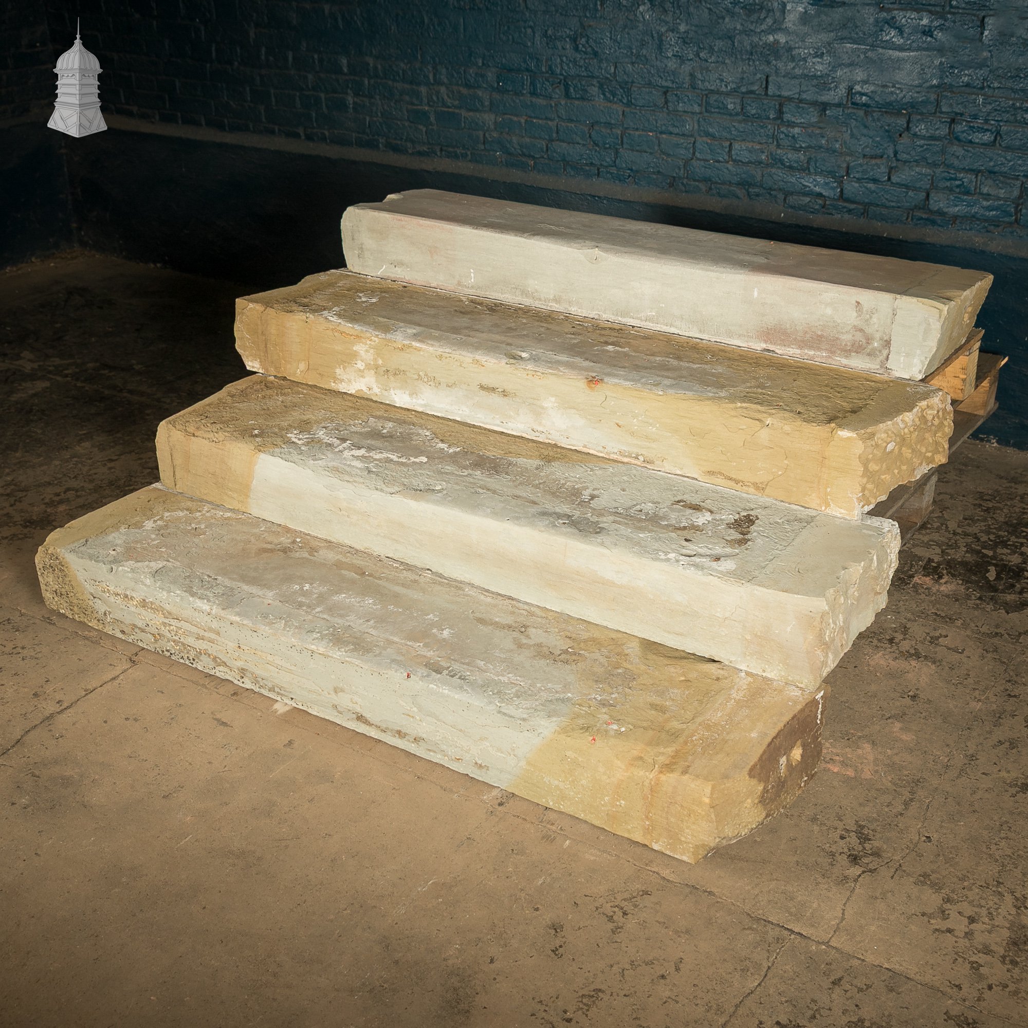 York Stone Steps, Staircase Treads | Norfolk Reclamation