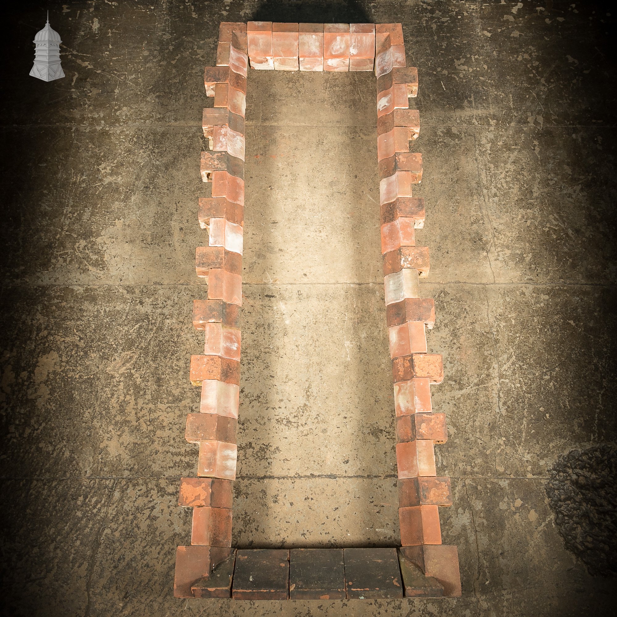 Tall 19th C Red Brick Window Reveal | Norfolk Reclamation