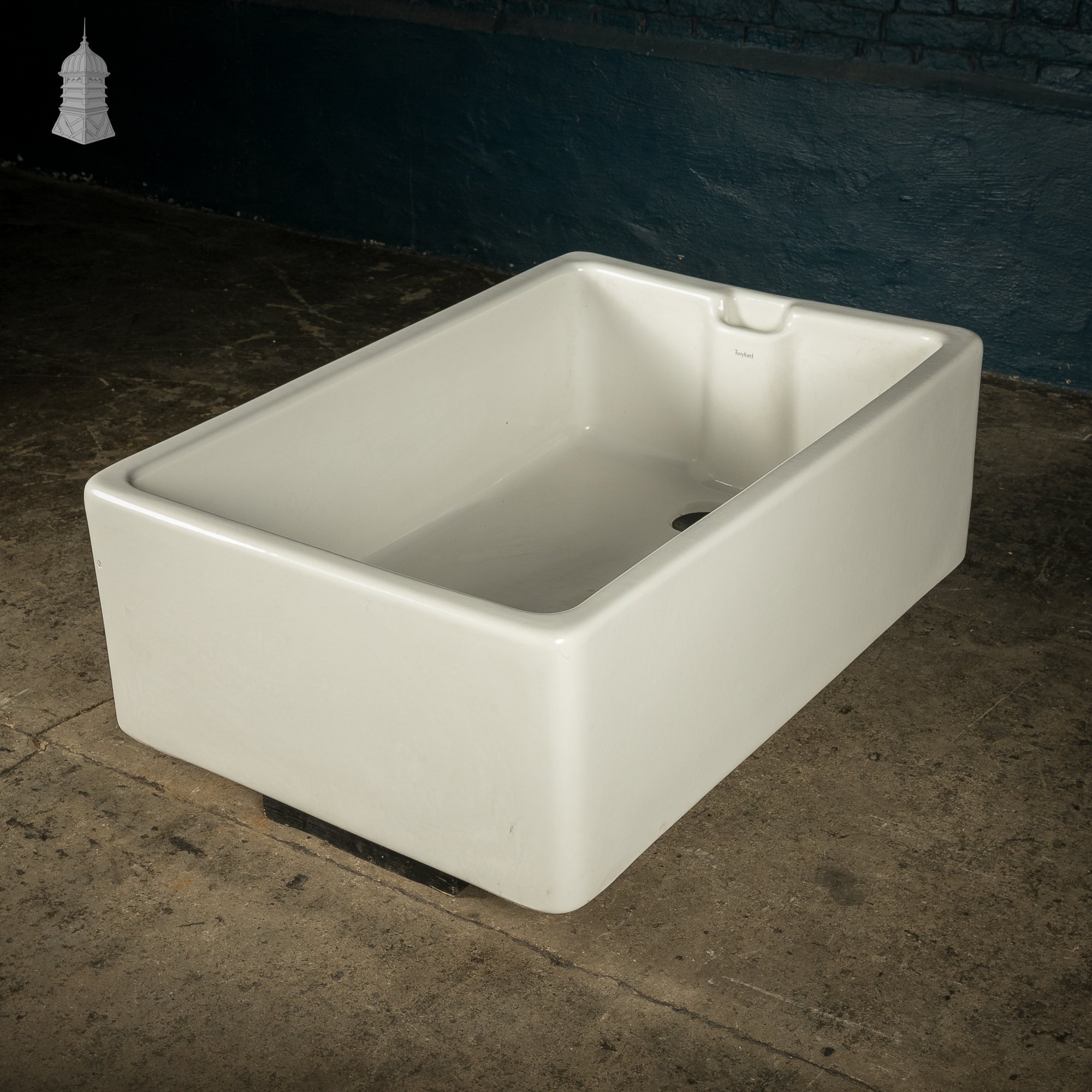 Belfast Butler Sink, 3ft Long White Glazed by Twyfords | Norfolk ...