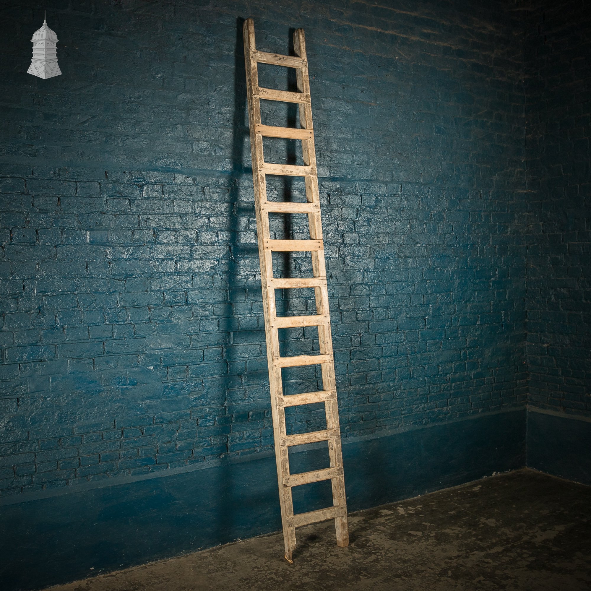 Rustic Pine Ladder | Norfolk Reclamation