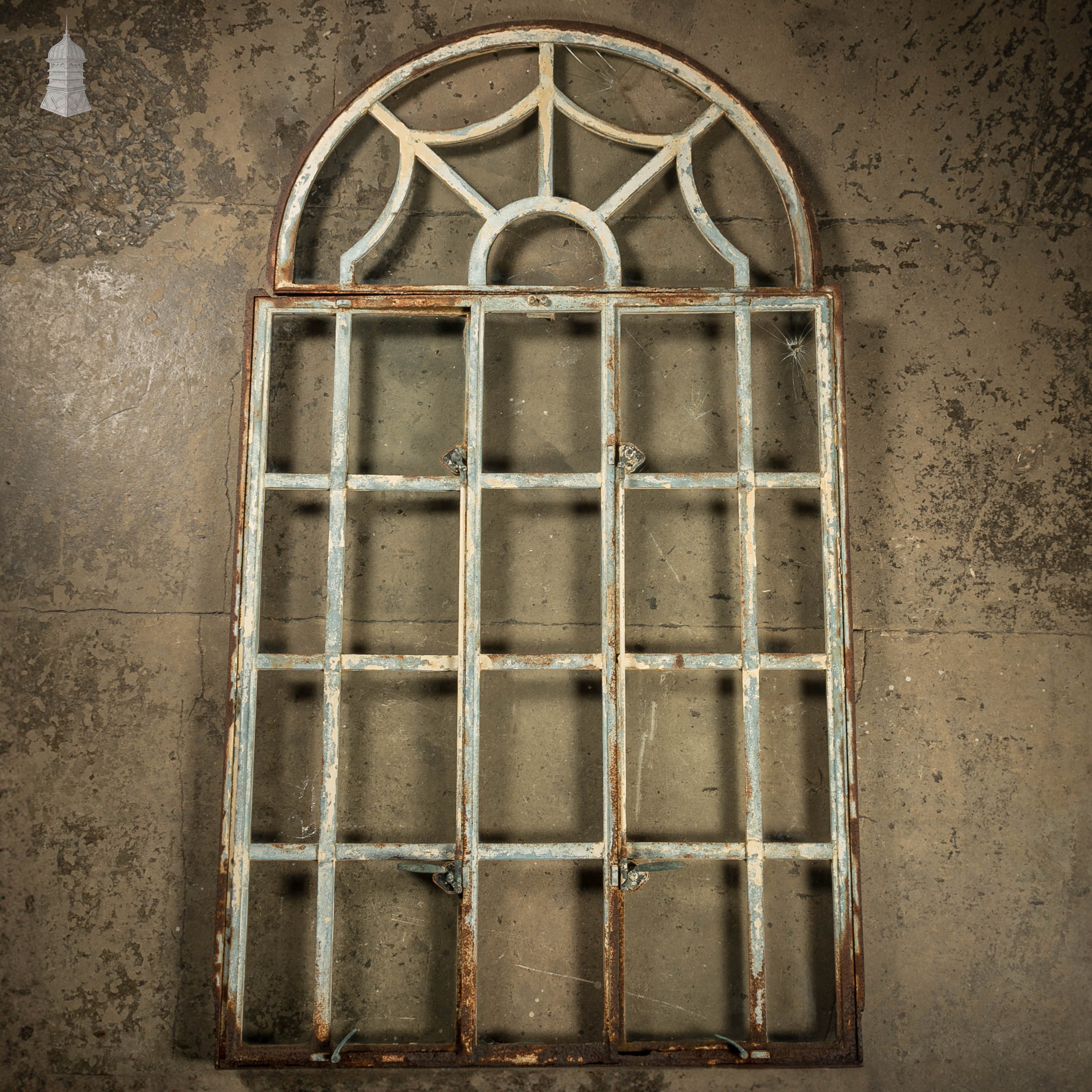 Arch Top Window, Metal Frame | Norfolk Reclamation