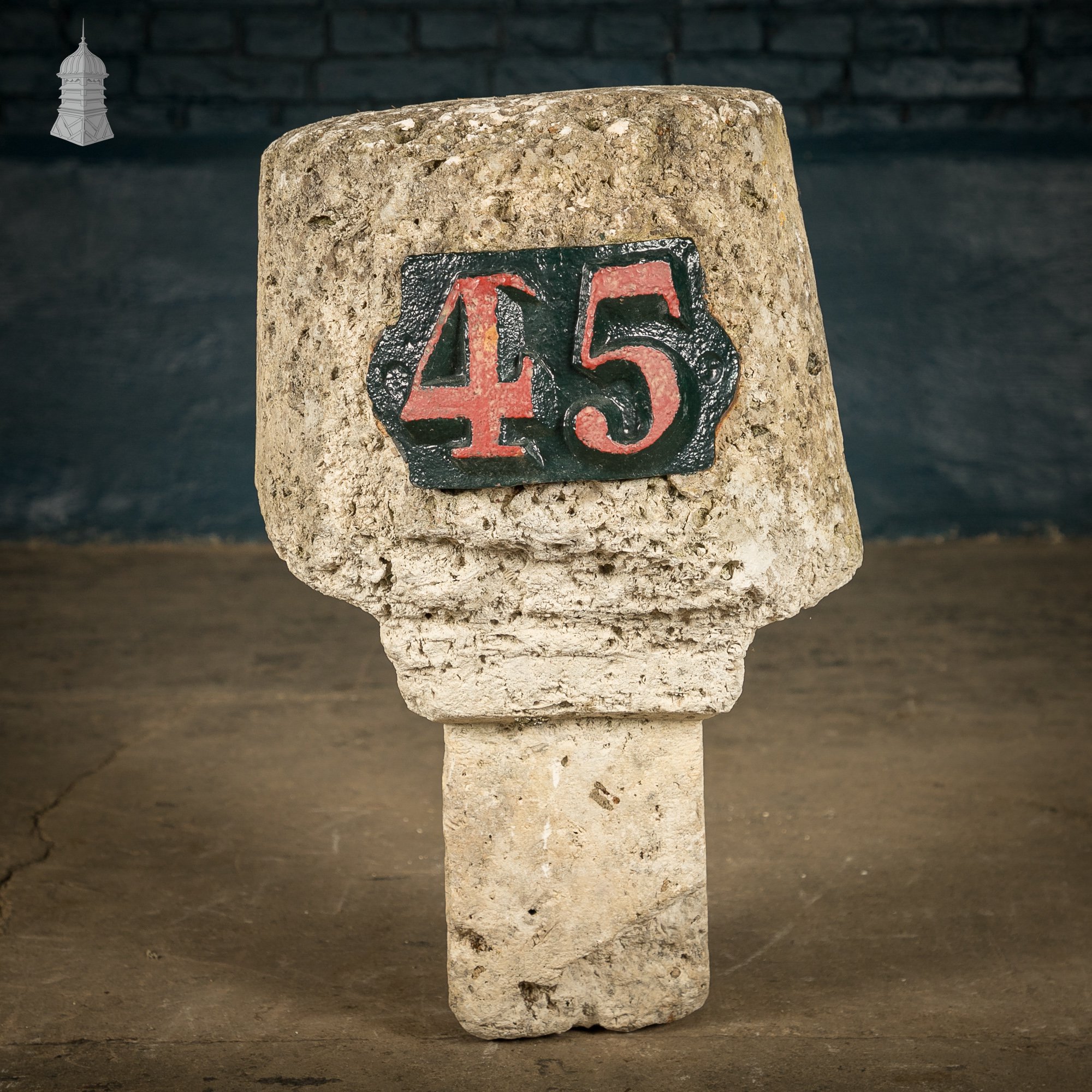 House Number 45, Stone and Cast Iron | Norfolk Reclamation