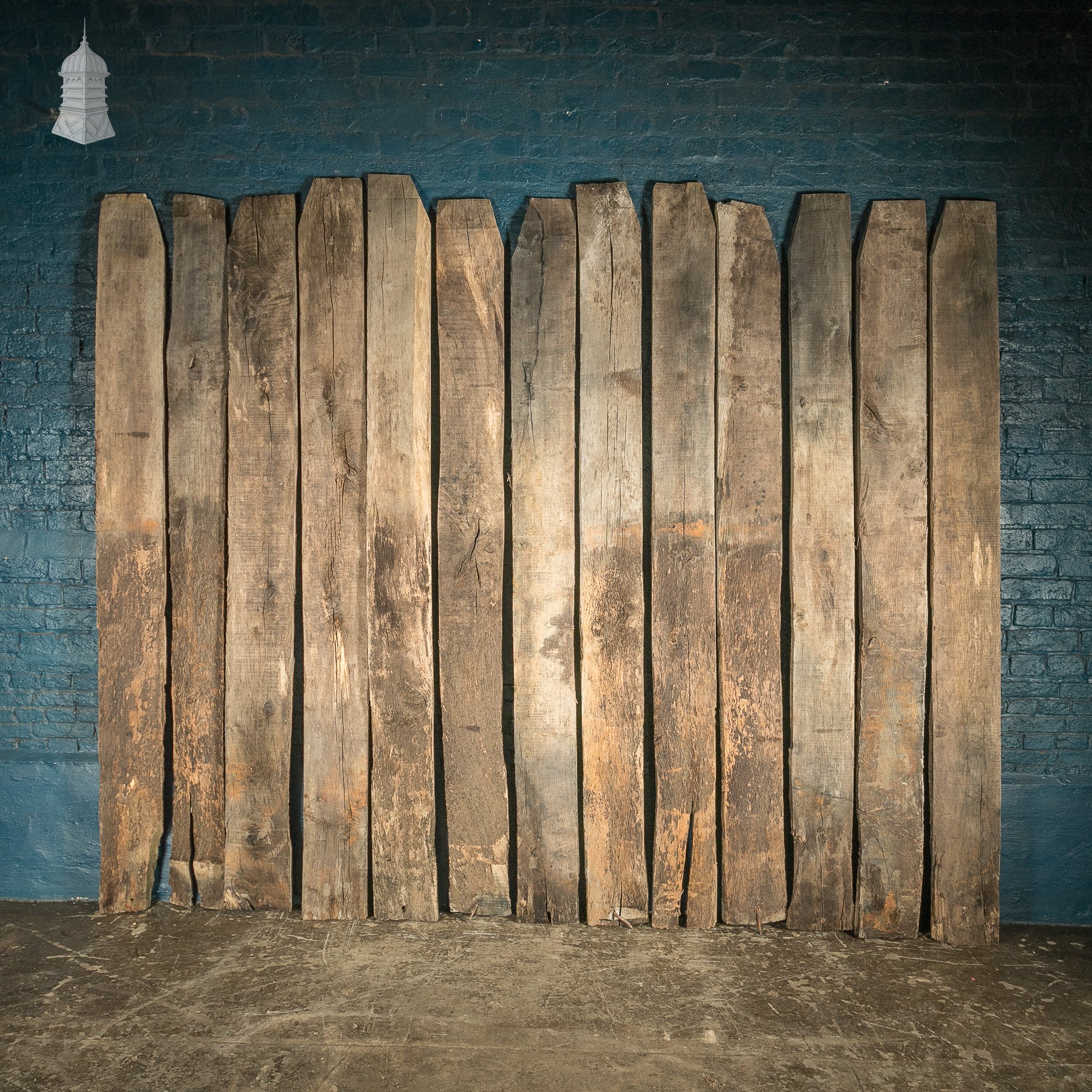 Bog Oak Pilings, Weathered Natural Finish, 55 Pieces - 26 Sq m ...