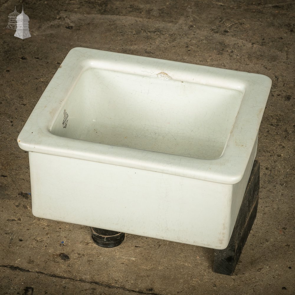 Laboratory Sink, White Glazed Small Belfast Sink by Royal Doulton ...