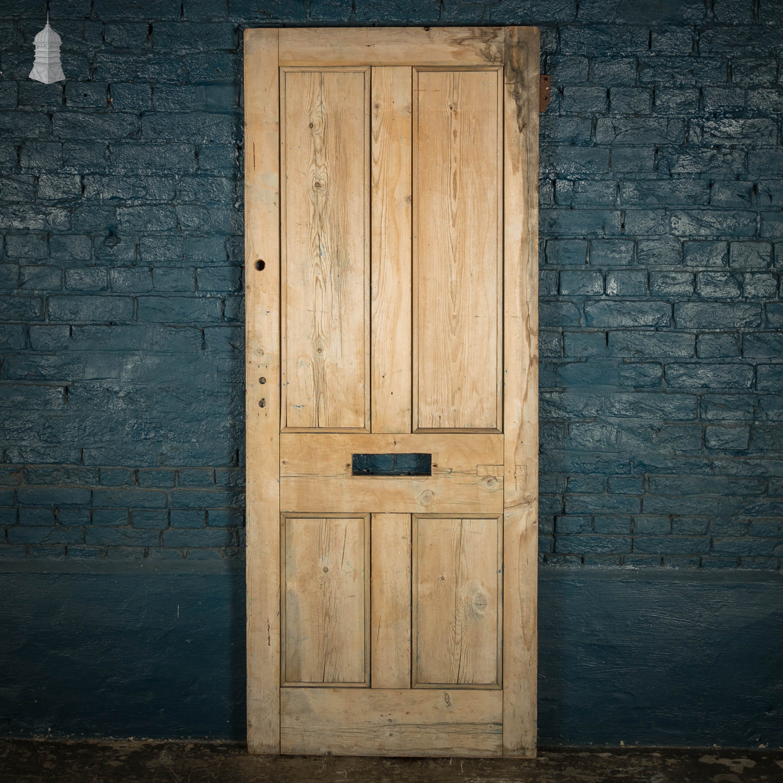 Pine Panelled Door, 4 Panel | Norfolk Reclamation