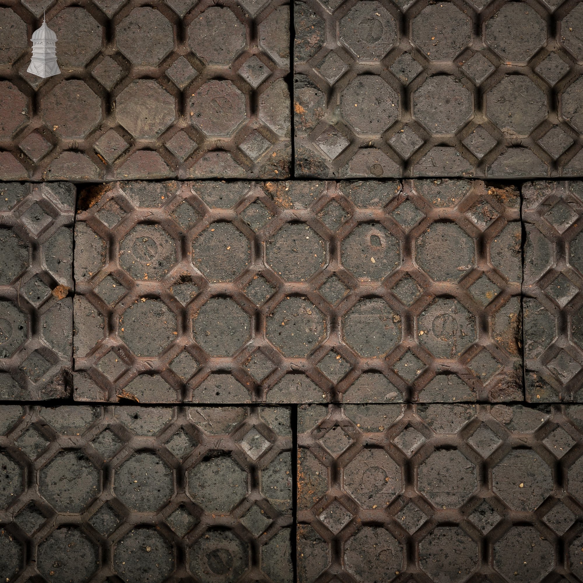 Octagonal & Diamond Paver, Staffordshire Blue Stable Bricks | Norfolk ...