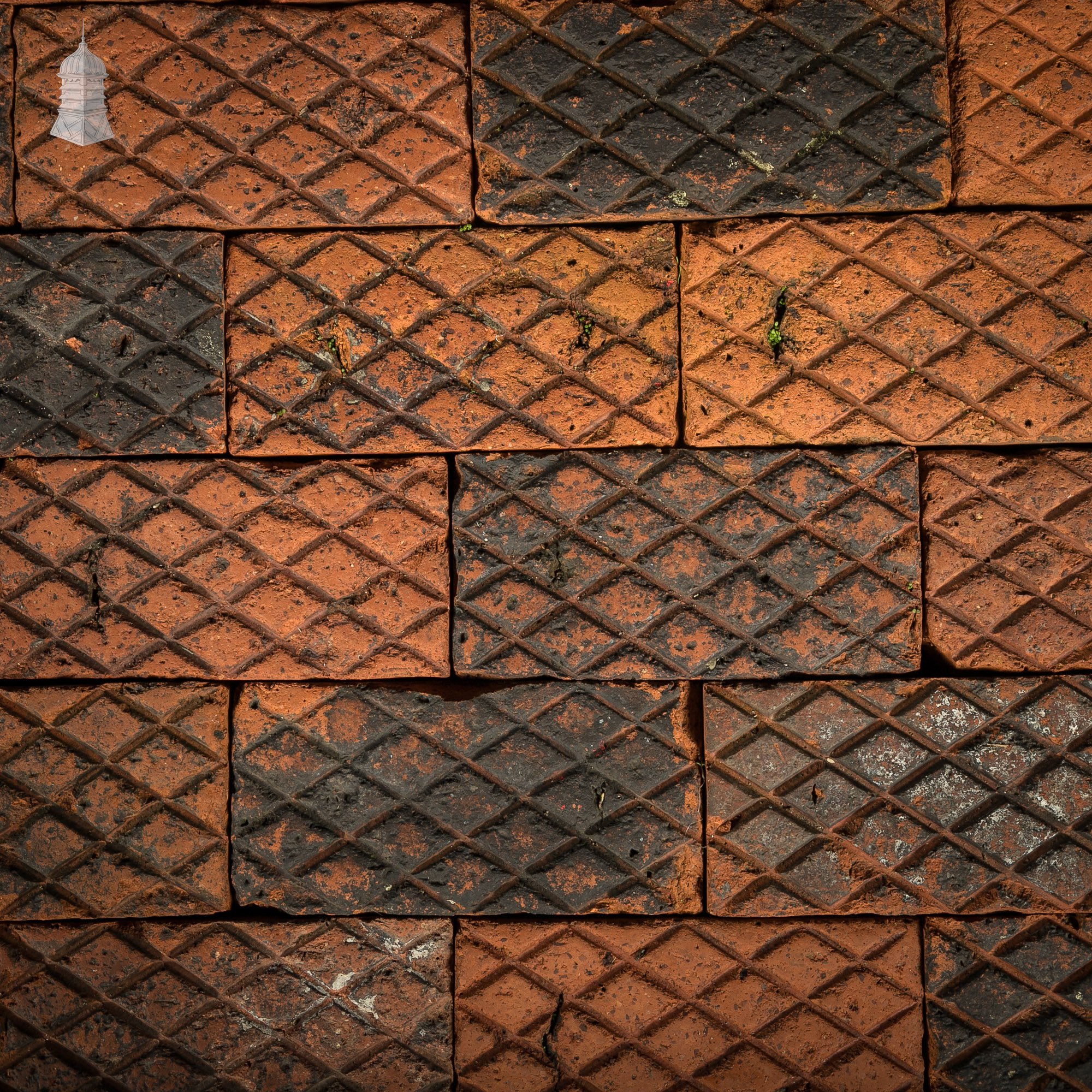 Diamond Pavers Stable Bricks, Red | Norfolk Reclamation