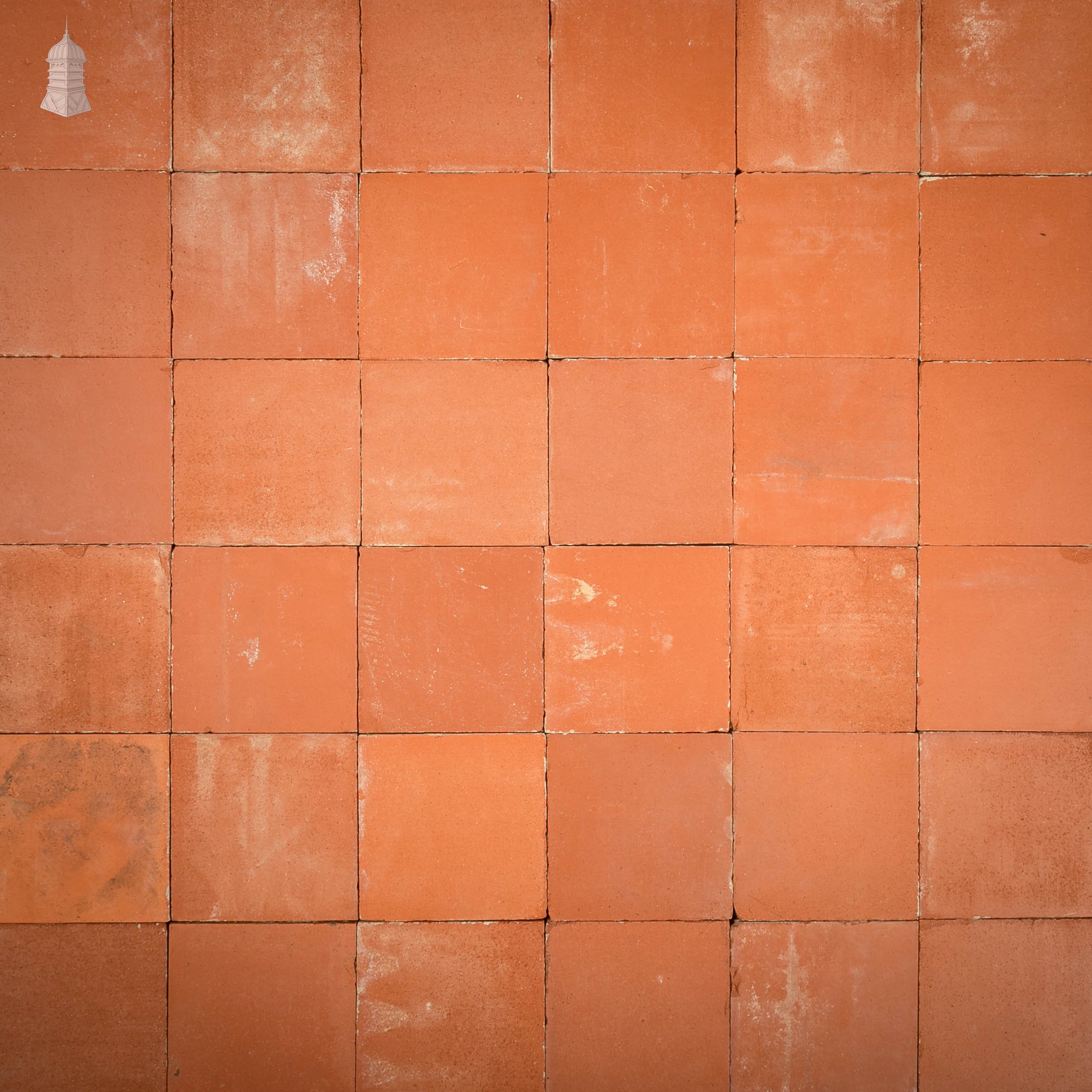 Red Quarry Tiles, 6" x 6" Batch of 170 - 3.8 Square Metres | Norfolk ...
