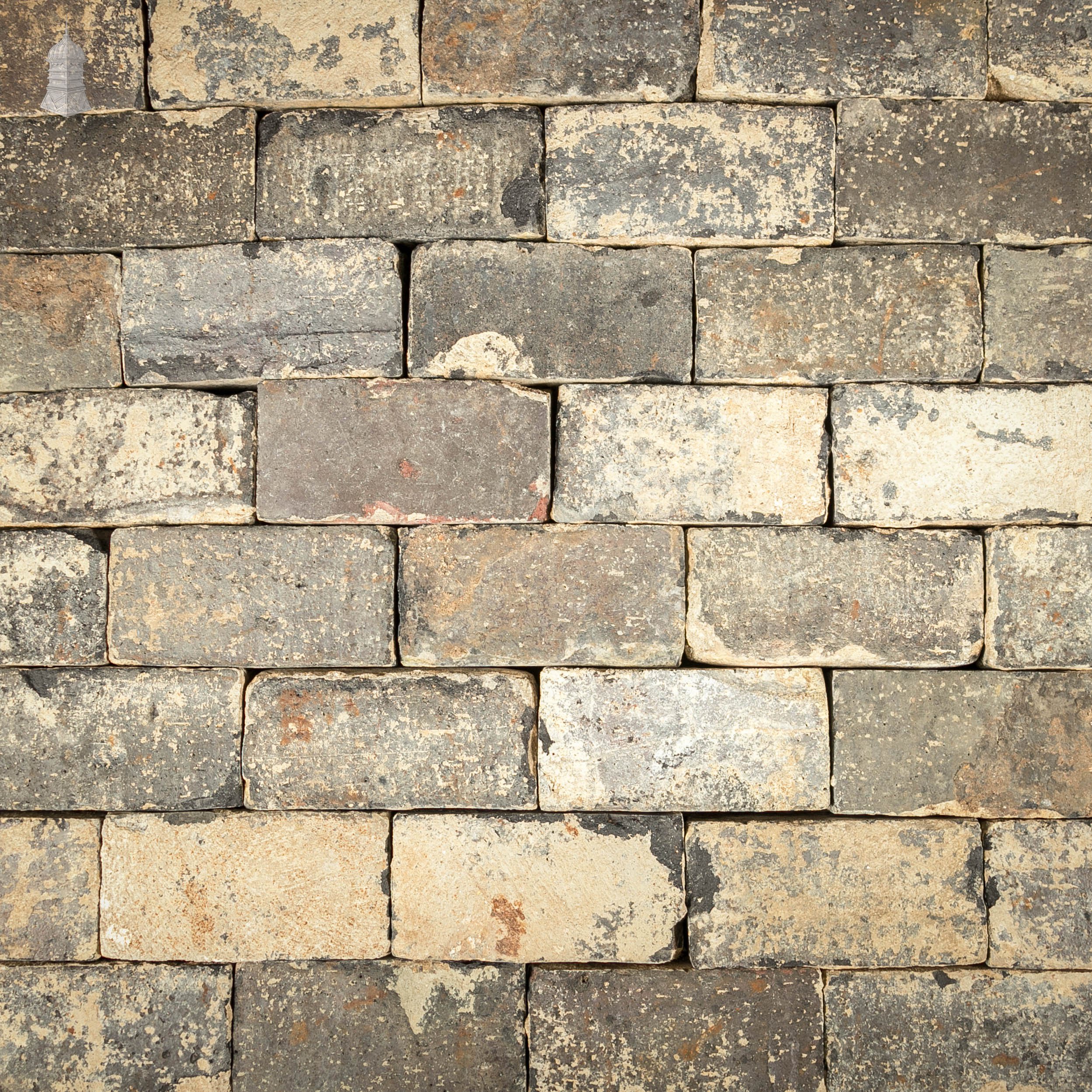 Reclaimed Floor Bricks, Staffordshire Blue Floor Bricks, Batch of 595 ...