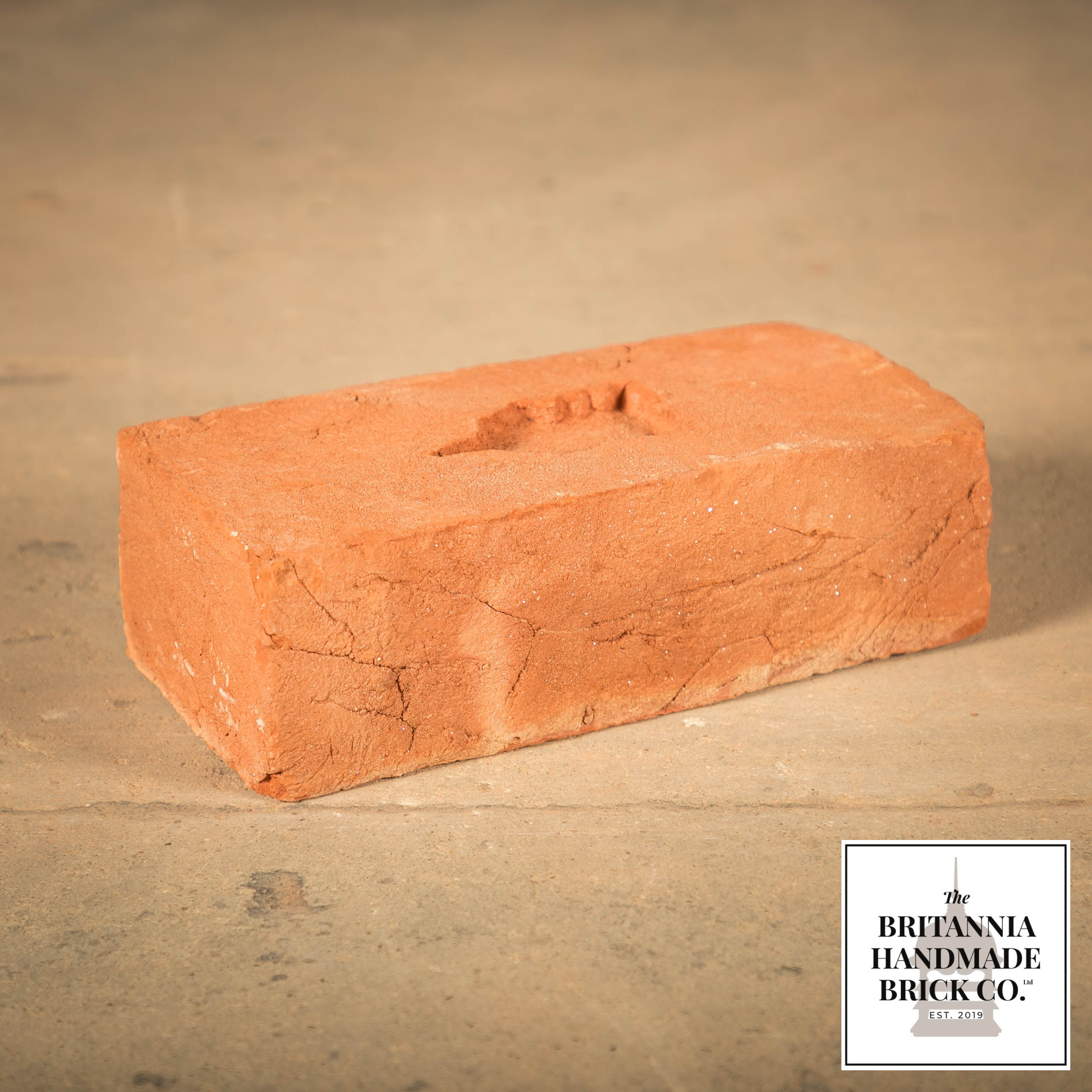 2 3/4" Handmade Red Brick, Period Style 2.75 Inch Facing Bricks ...