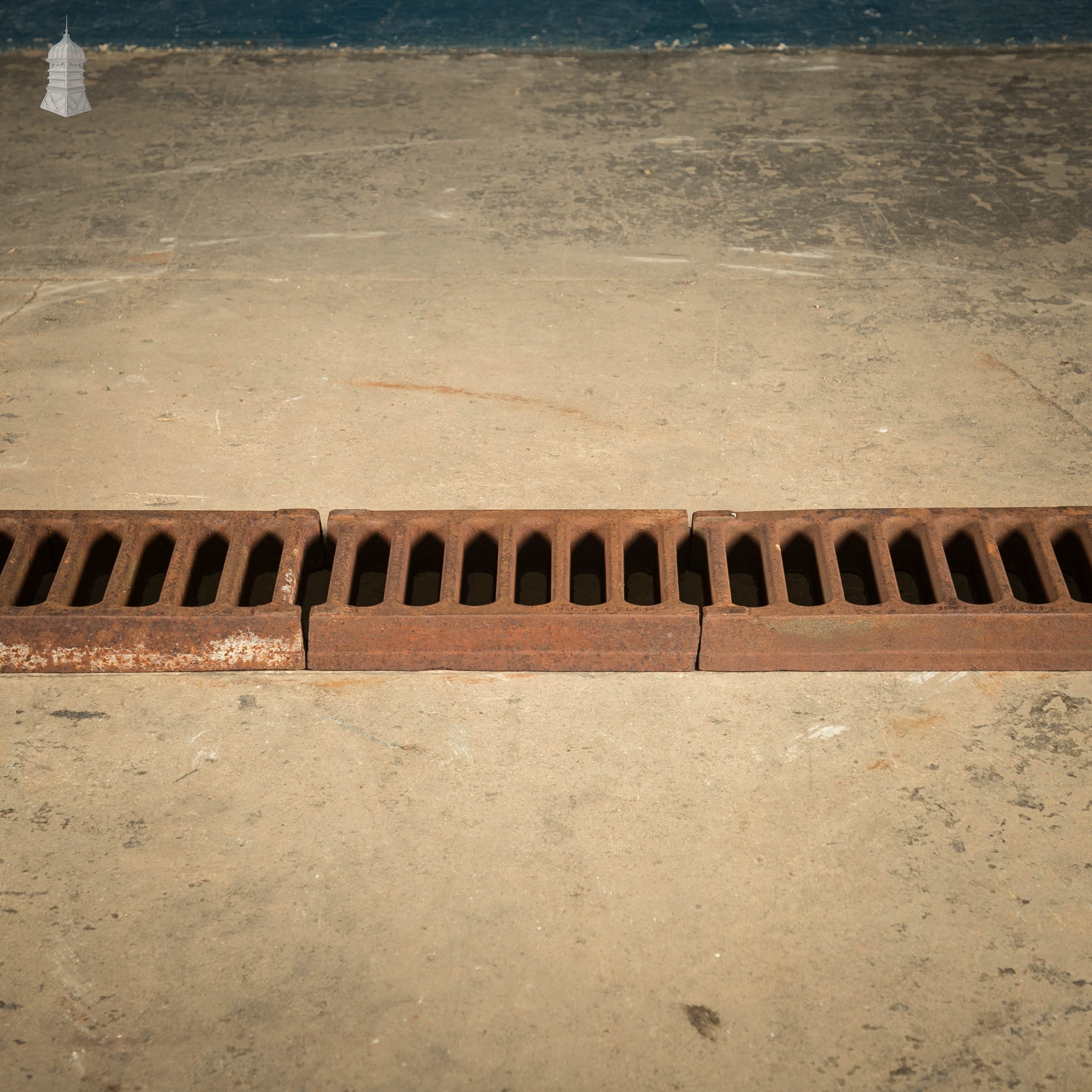 Gully Gutter Grids, Cast Iron, Batch of 6 – Run of 4 Linear Metres ...