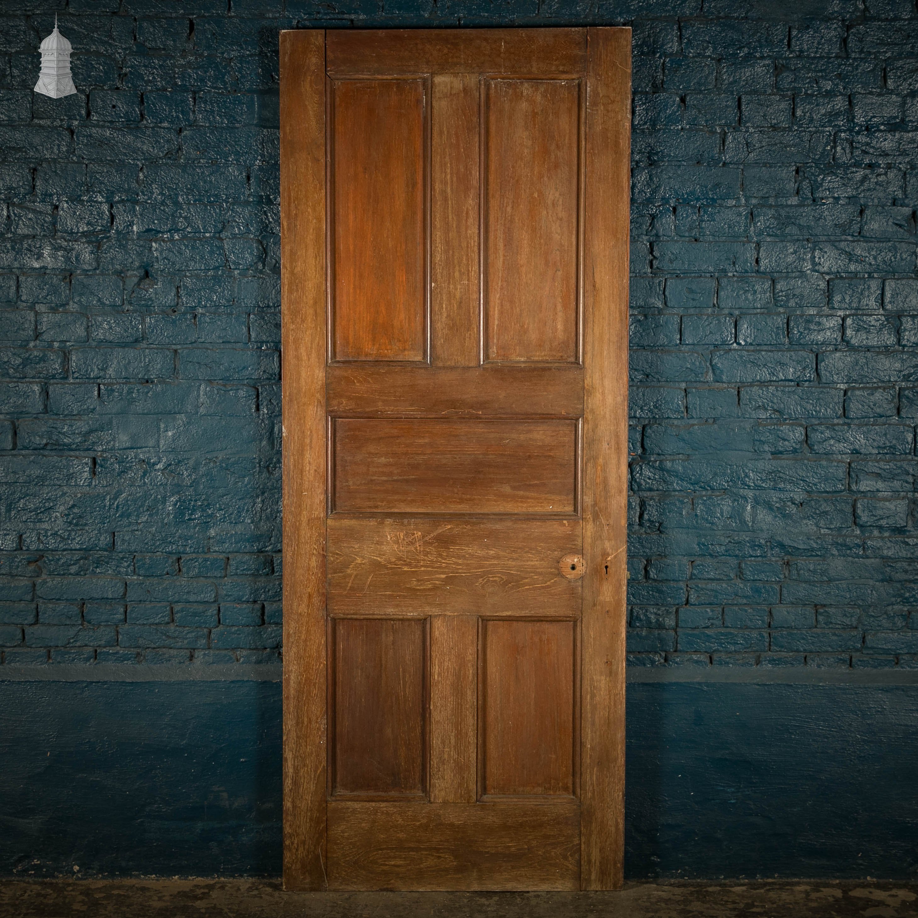 Oak Panelled Door, Moulded 5 Panel | Norfolk Reclamation
