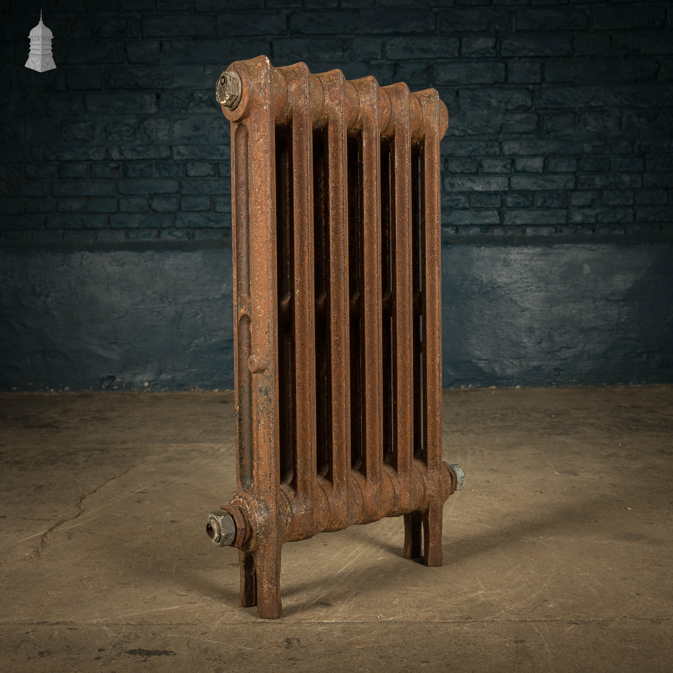 Cast Iron Radiator, Small 2 Column, 19th C | Norfolk Reclamation