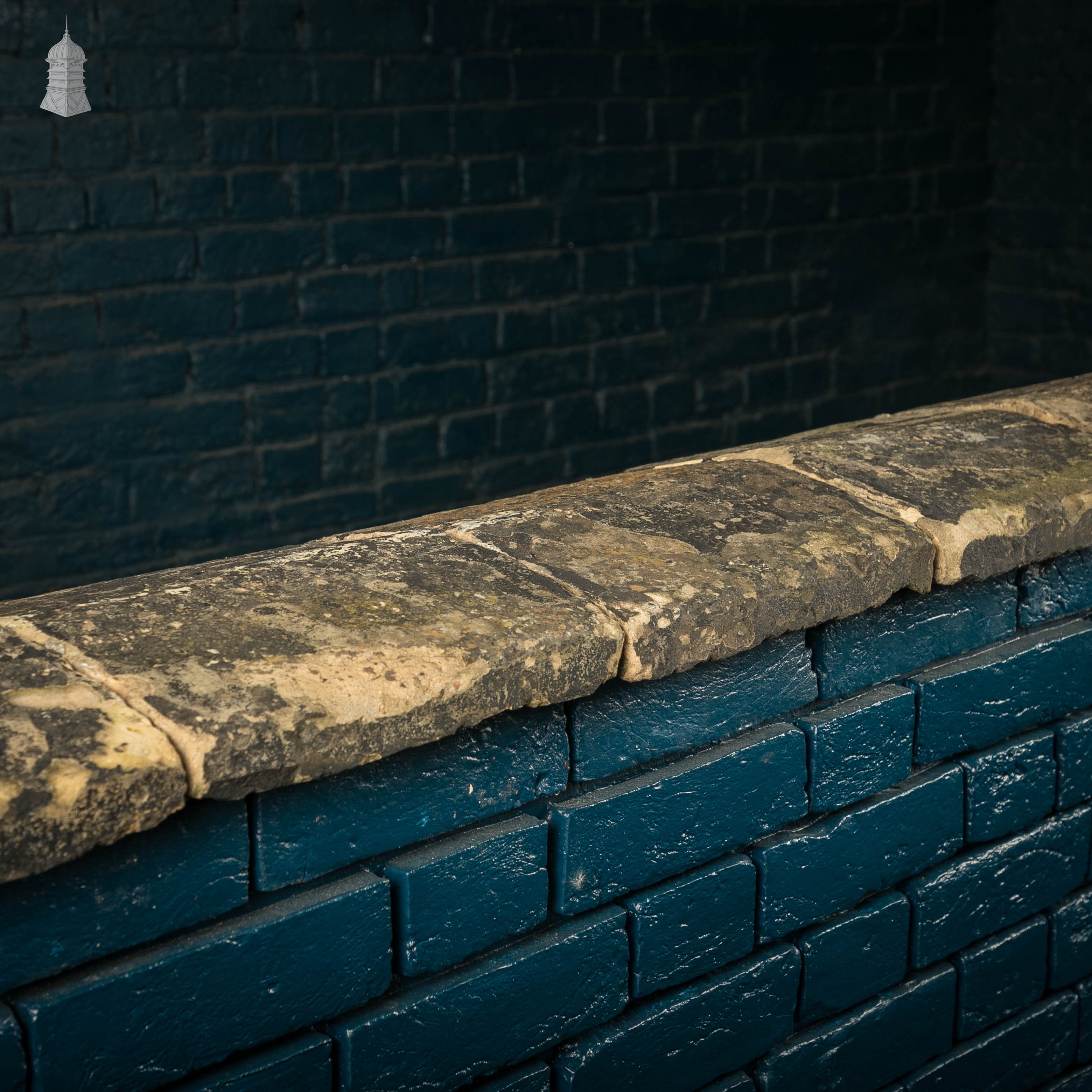 Twice Weathered Wall Coping, Buff, Batch of 8 – A Run of 2.4 Metres ...